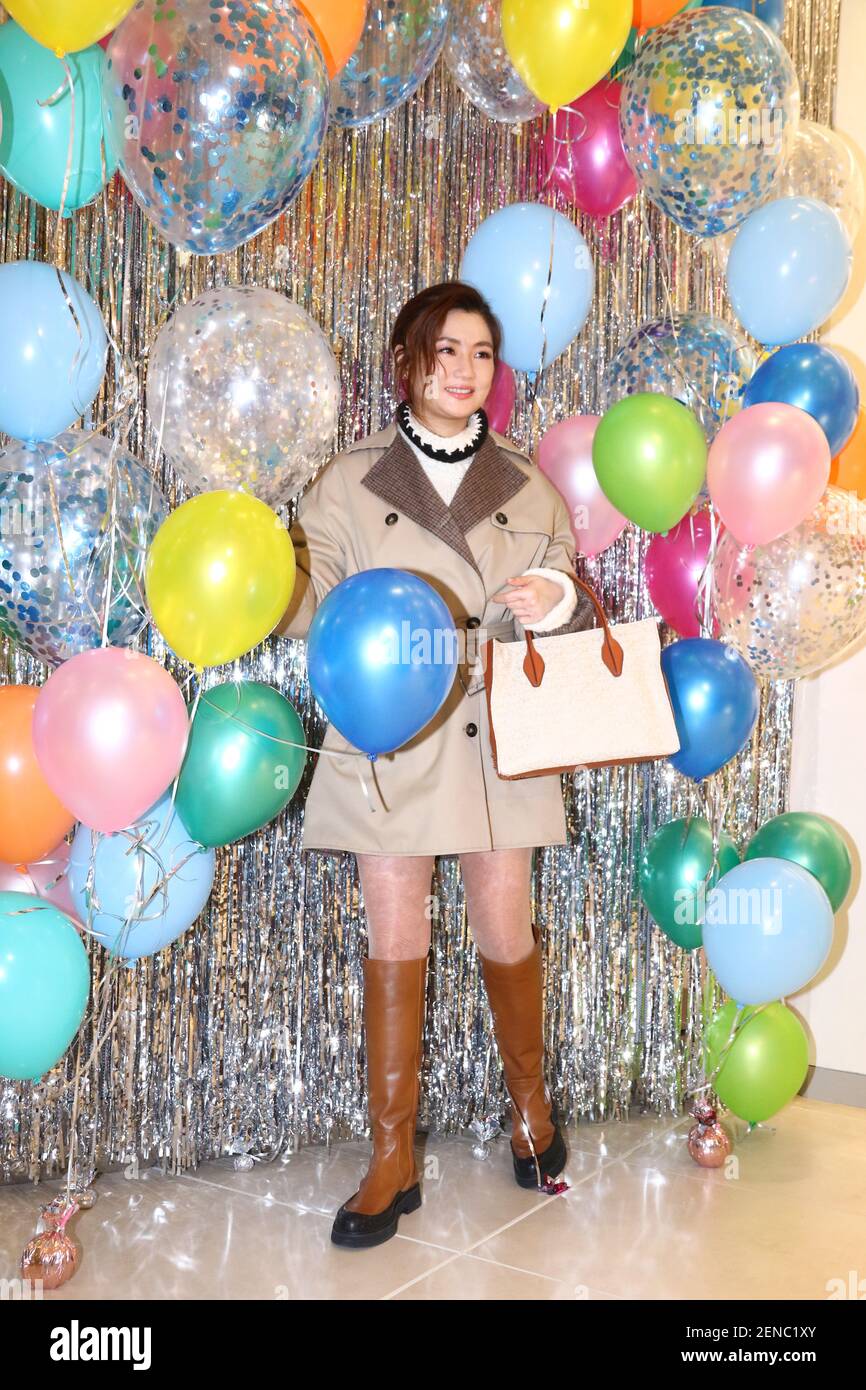 Singer and actress Selina Jen Chia-hsuan of Taiwanese pop girl group S ...