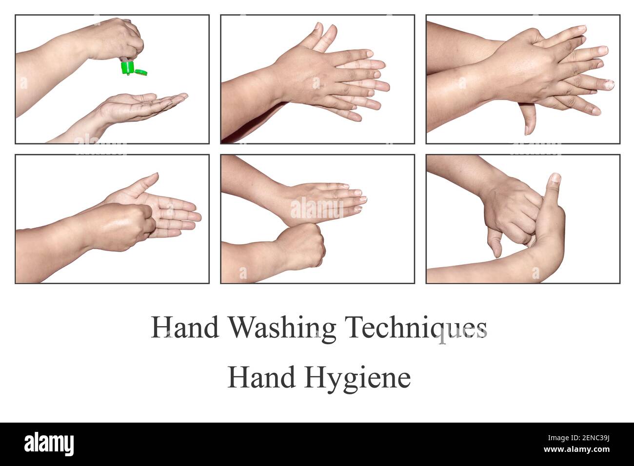 Hand Hygiene - Corona virus prevention, Cleaning Hands with Hand ...