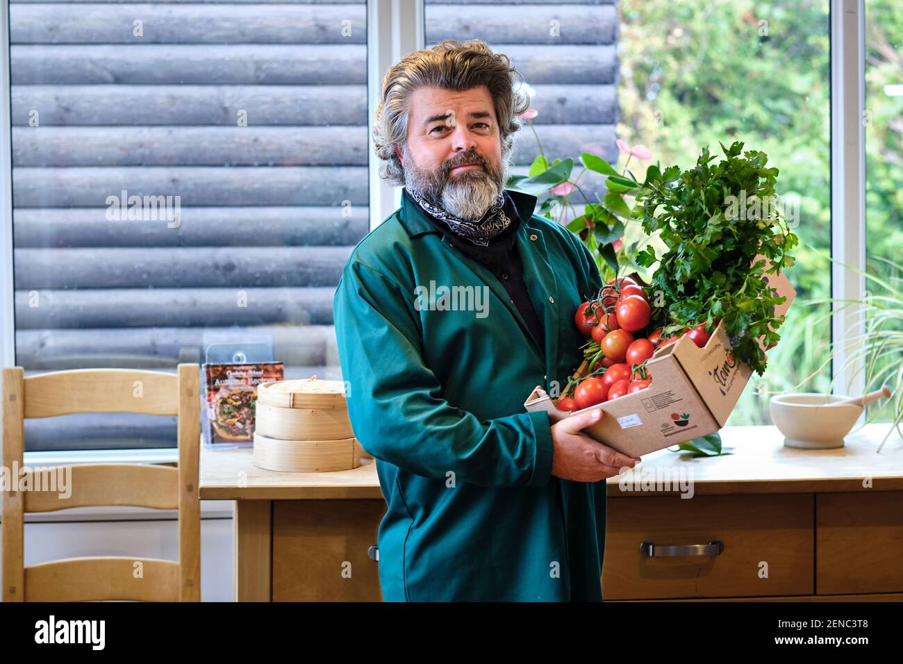 Fresh Summer Vegetable Delivery Stock Photo - Alamy