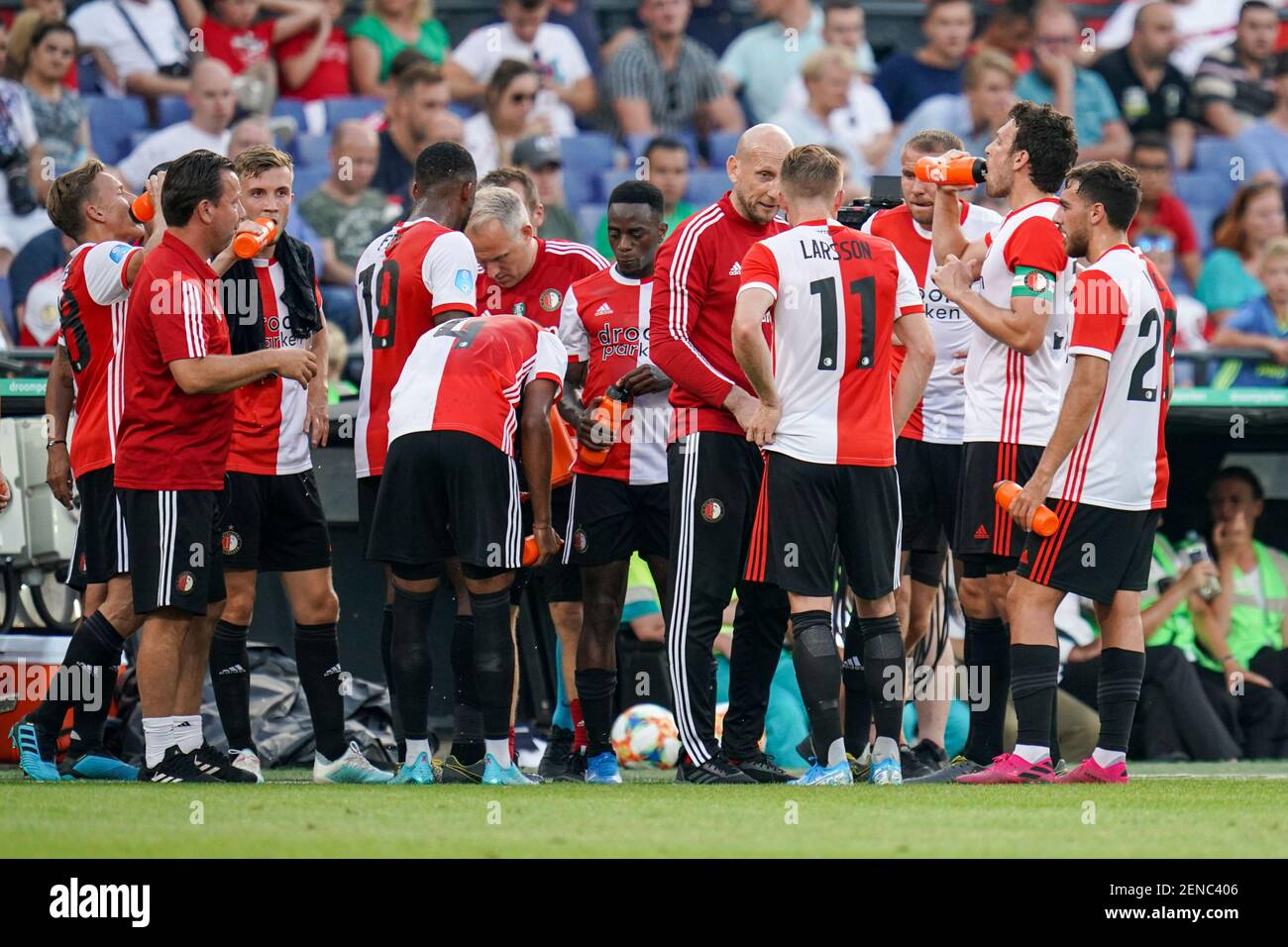 ROTTERDAM, 24-07-2019, Feyenoord - Angers , friendly , Stadium ...