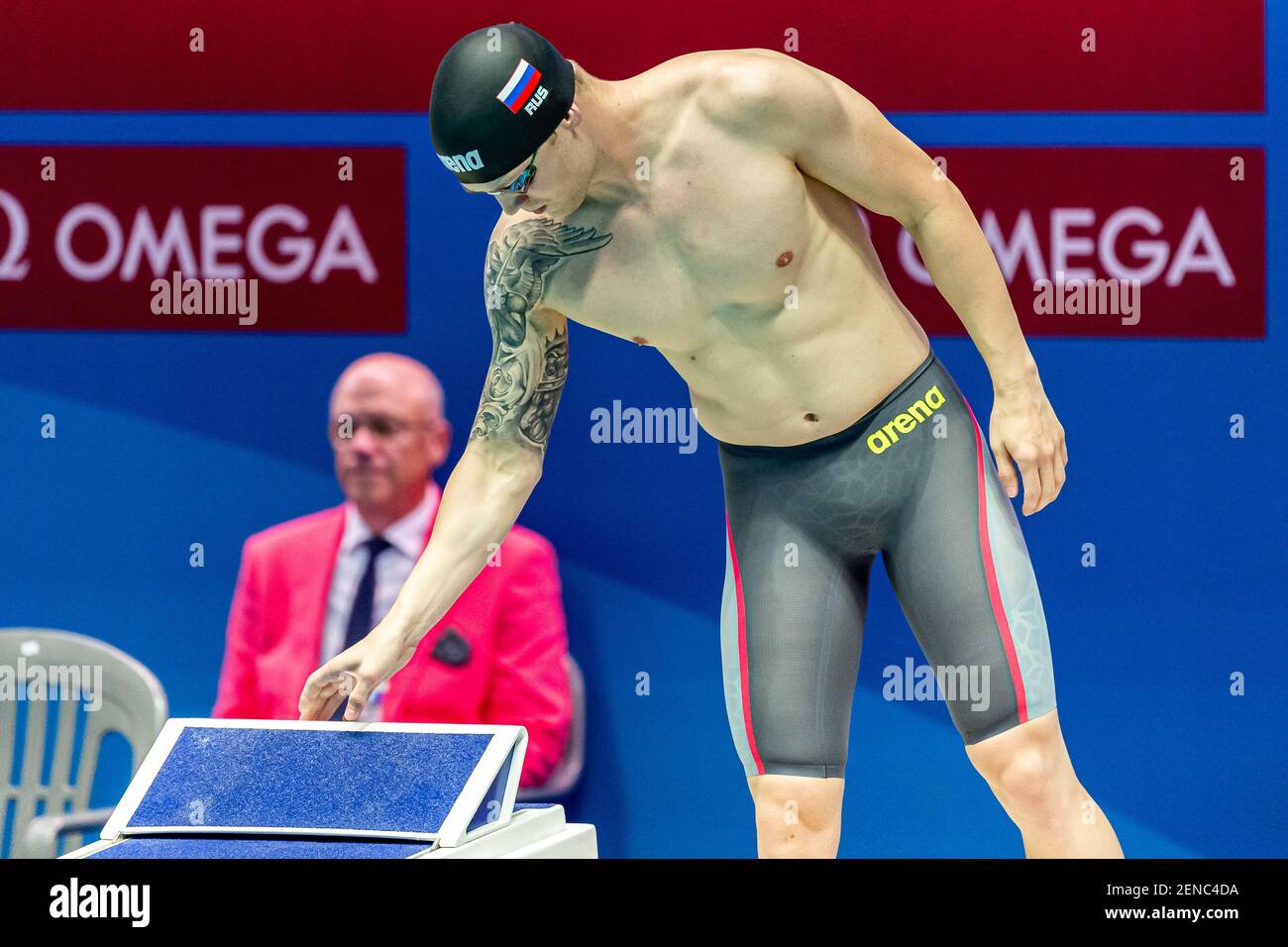 NIKOLAEV Andrei RUS RUSSIA Gwangju South Korea 23/07/2019 Swimming Men's 50m Breaststroke Final ...