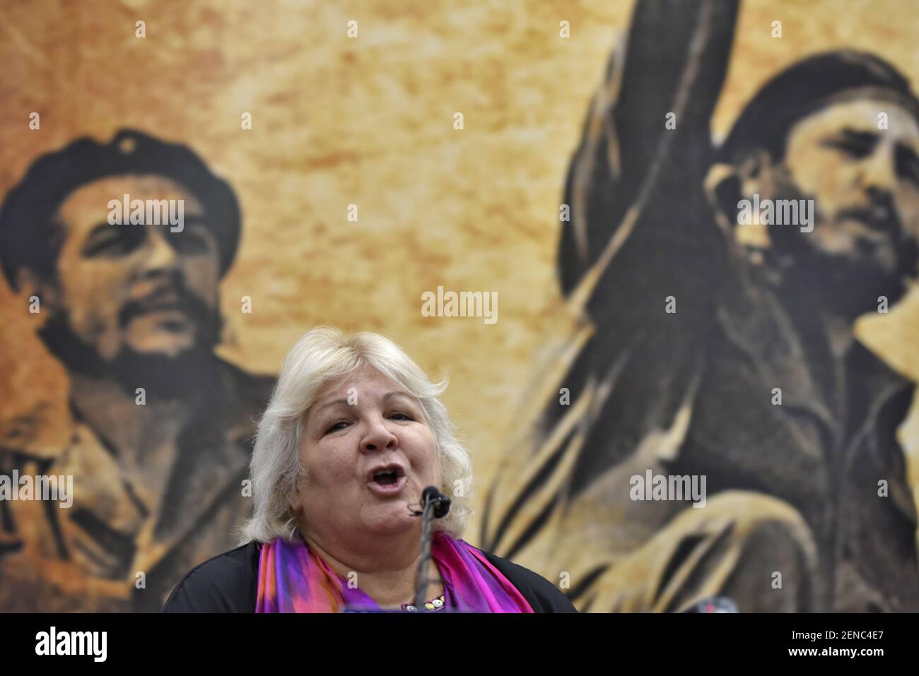 NEW DELHI, INDIA - JULY 24: Aleida Guevara March, the eldest daughter ...