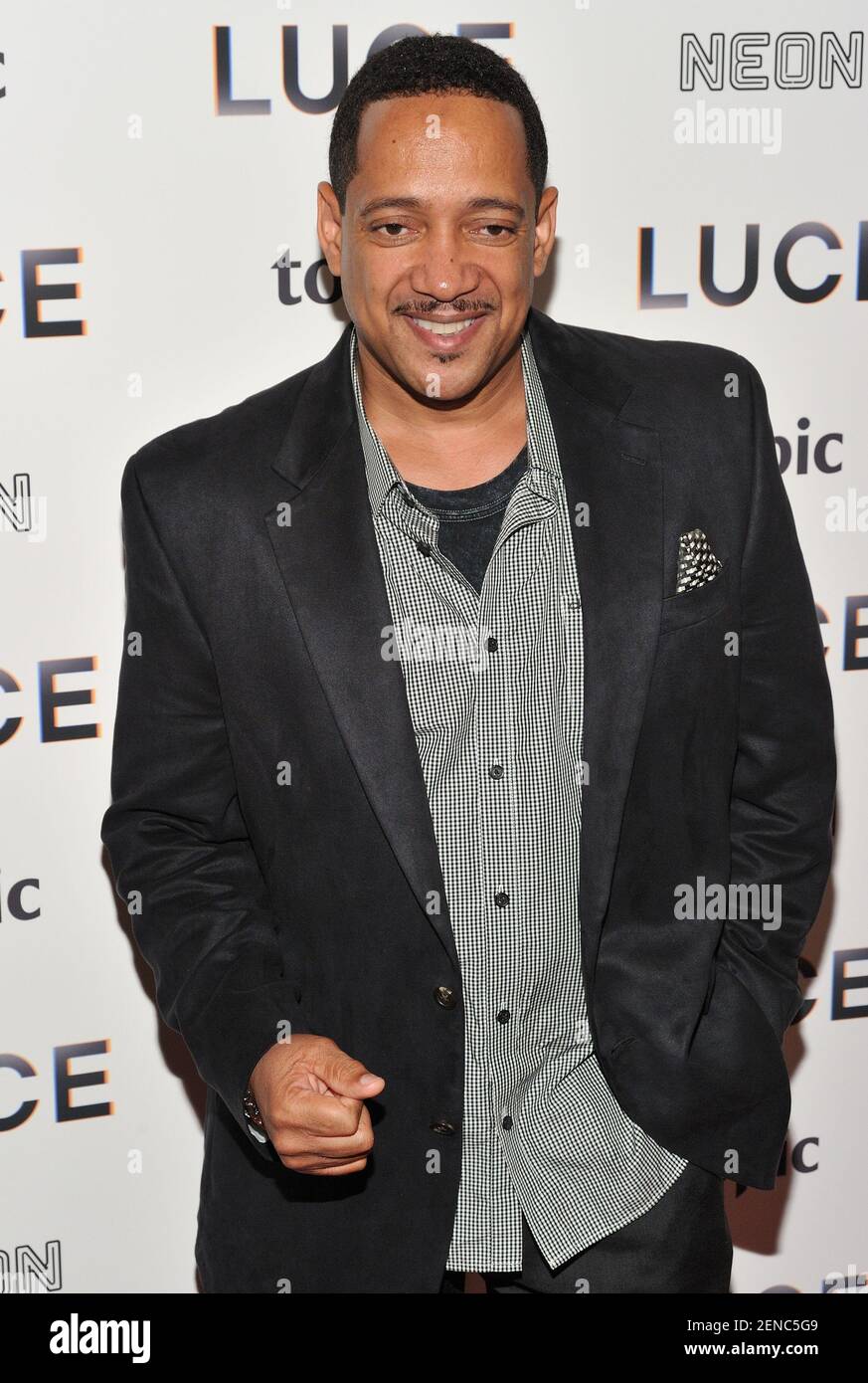 Actor Christopher Mann attends the NY premiere of Luce at the Whitby ...