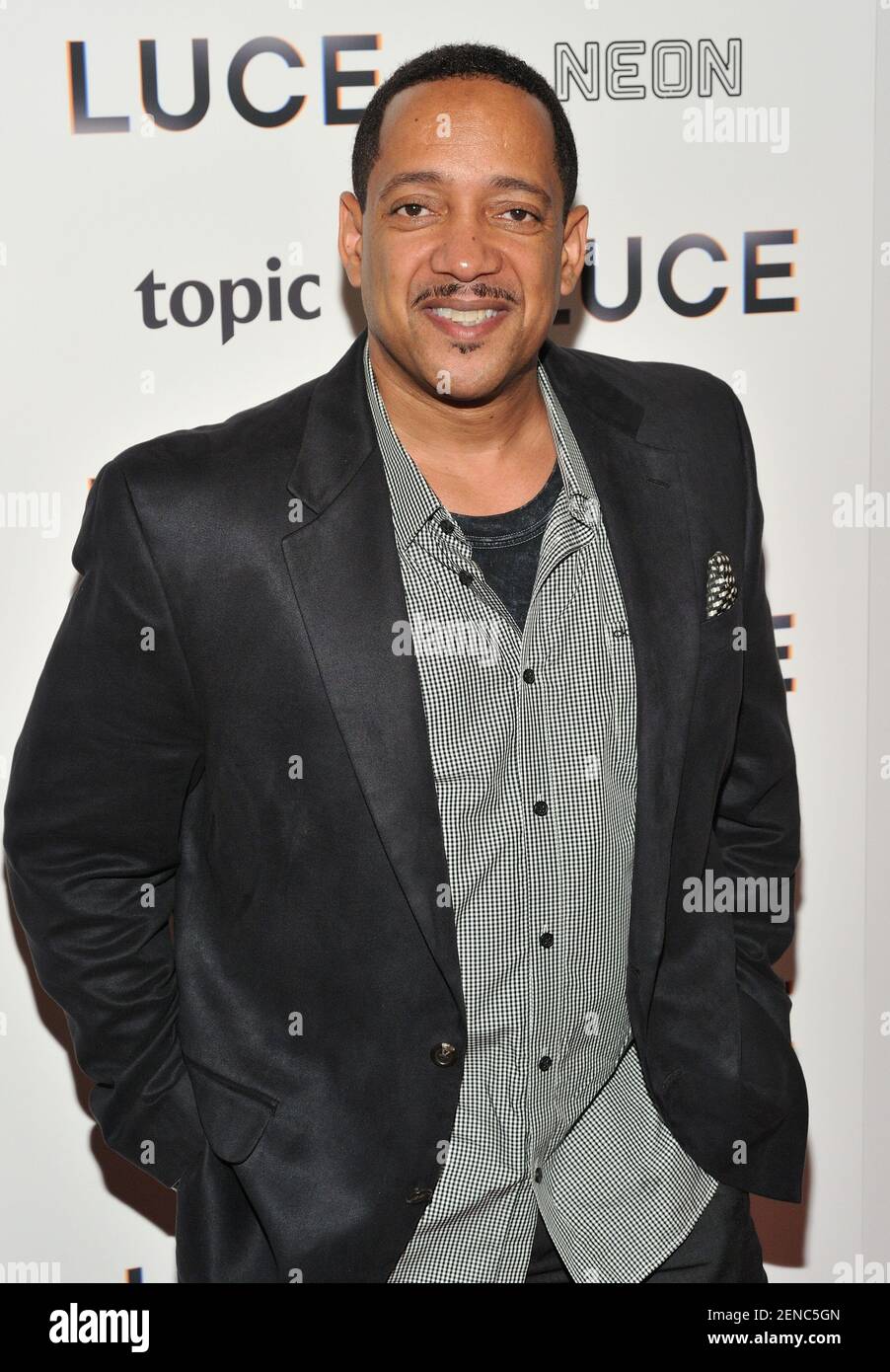 Actor Christopher Mann attends the NY premiere of Luce at the Whitby ...