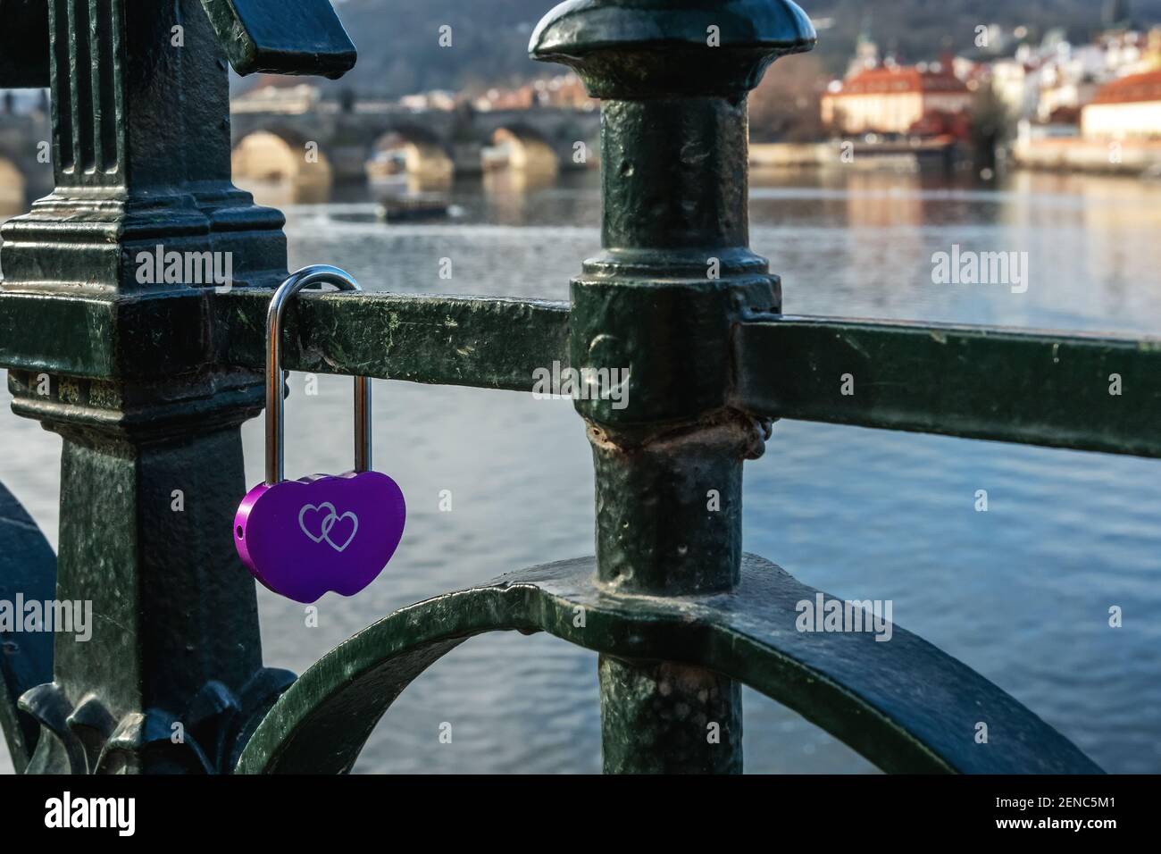 Prague bridges romantic hi-res stock photography and images - Alamy