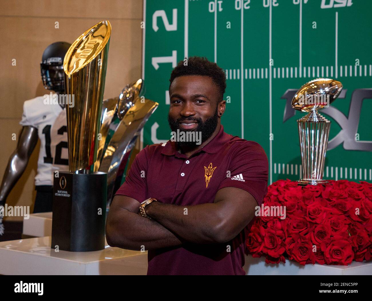 July 24, 2019 Hollywood, CA...Arizona State Sun Devils running back Eno ...