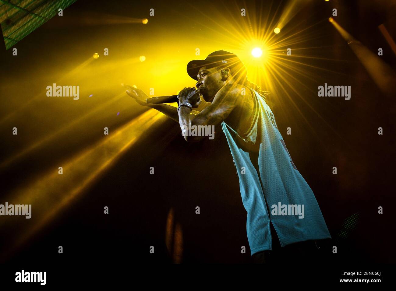 American rapper, Cameron Jibril Thomaz, known professionally as Wiz ...