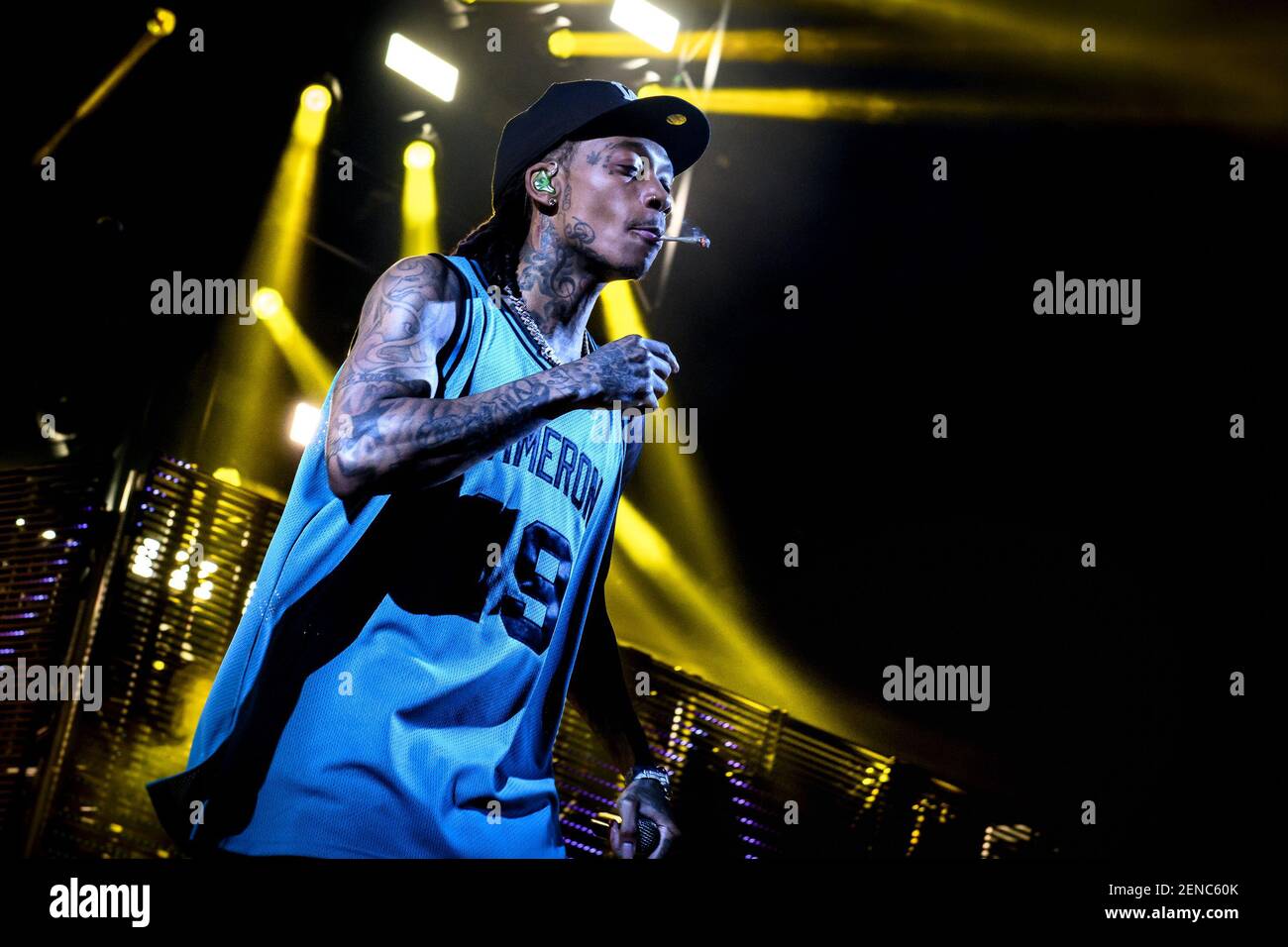 American rapper, Cameron Jibril Thomaz, known professionally as Wiz ...