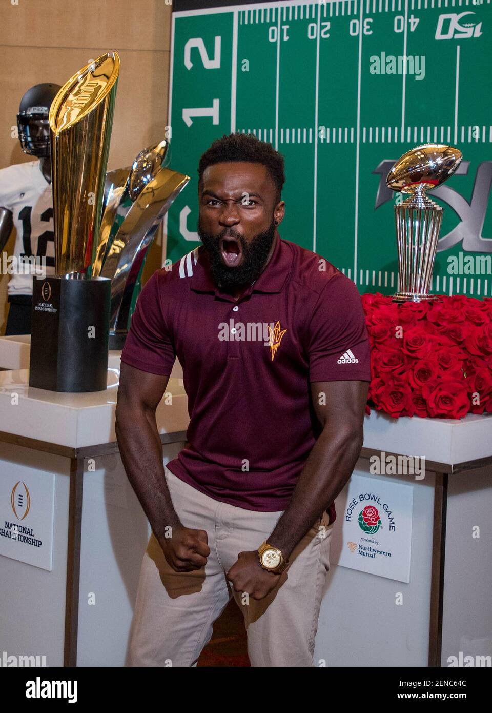 July 24, 2019 Hollywood, CA...Arizona State Sun Devils running back Eno ...
