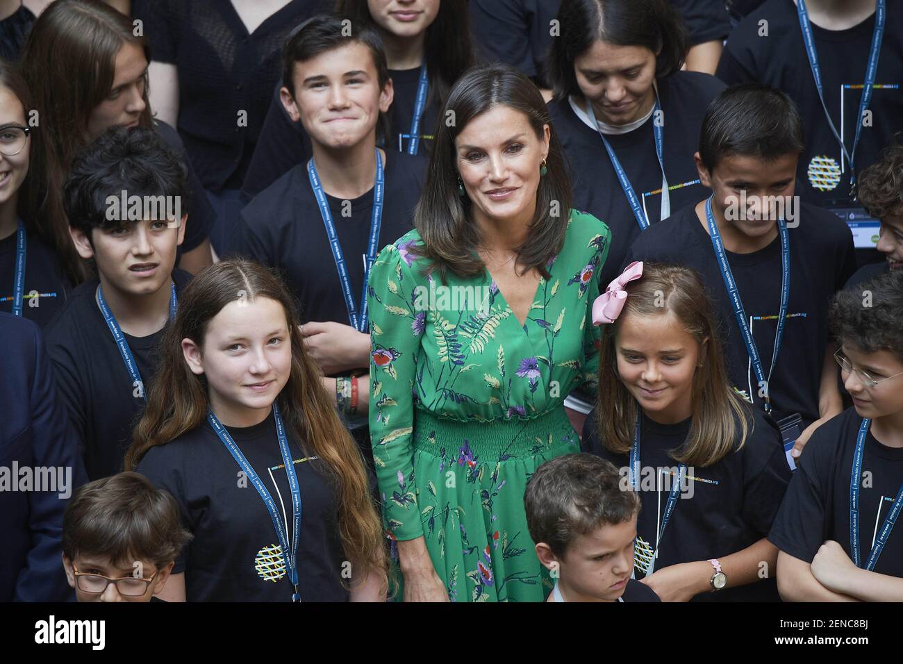 25-07-2019 Queen Letizia during the ‘’international school of music ...