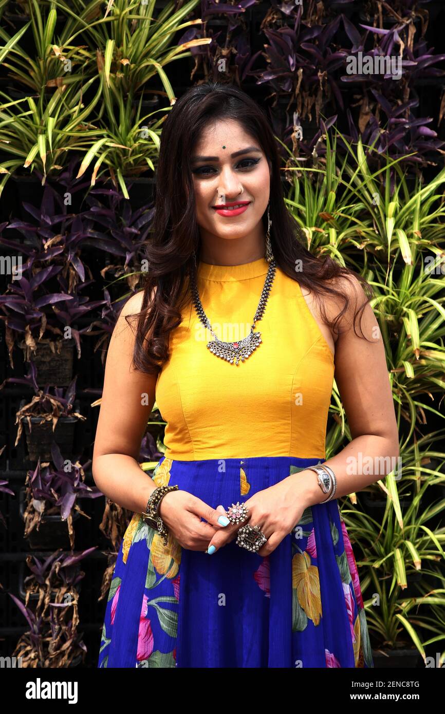 Bollywood Singer Pratibha Singh Baghel, During the Press Conference for ...