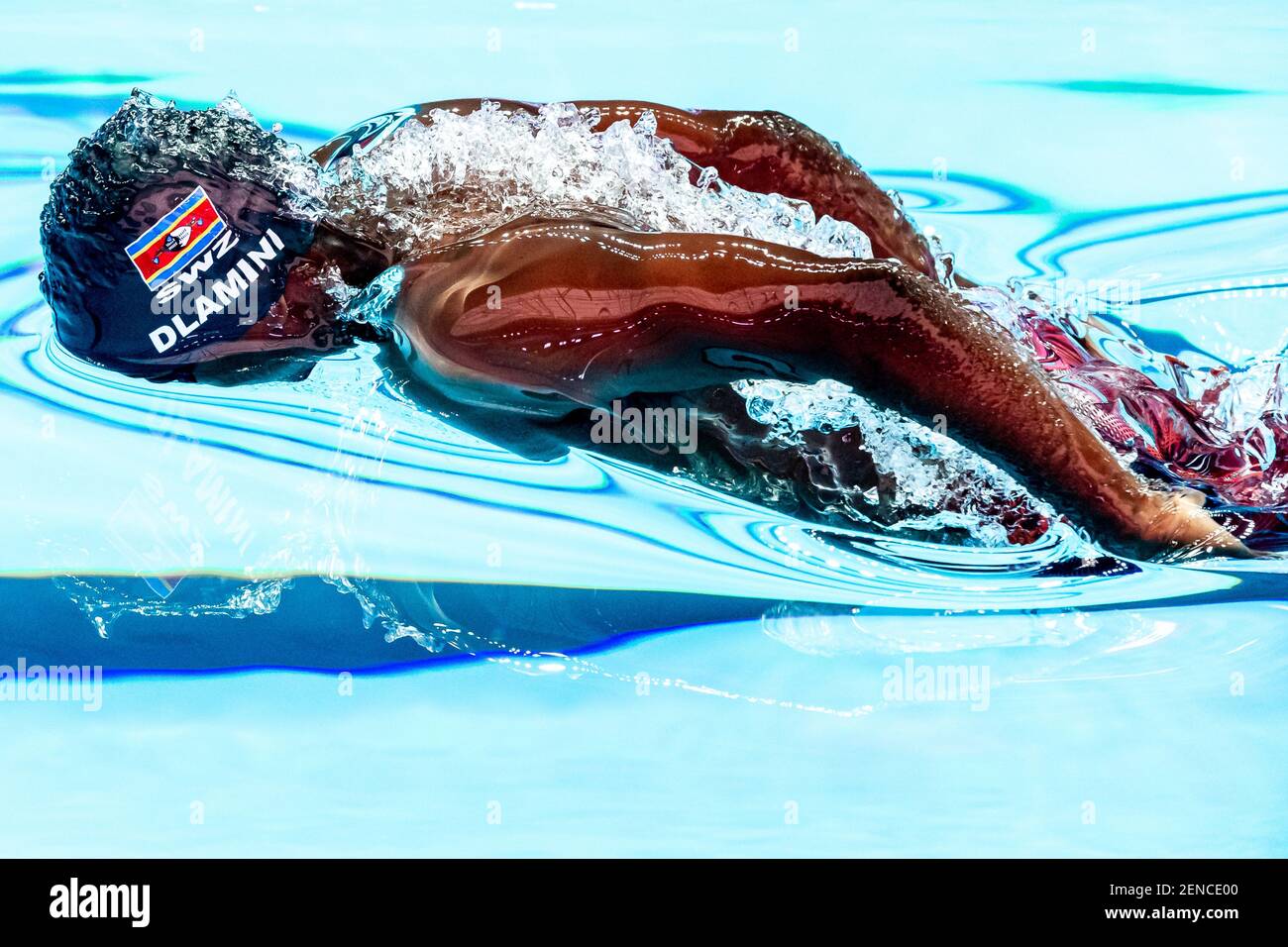 DLAMINI Simanga SWZ Swaziland Men's 100 Butterfly Gwangju South Korea ...