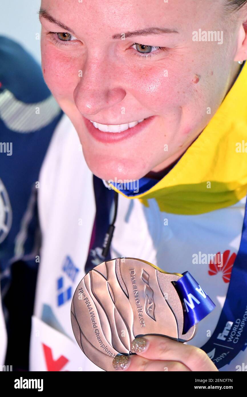 SJOESTROEM Sarah SWE Sweden Bronze MEdal Women's 100m Freestyle Gwangju ...