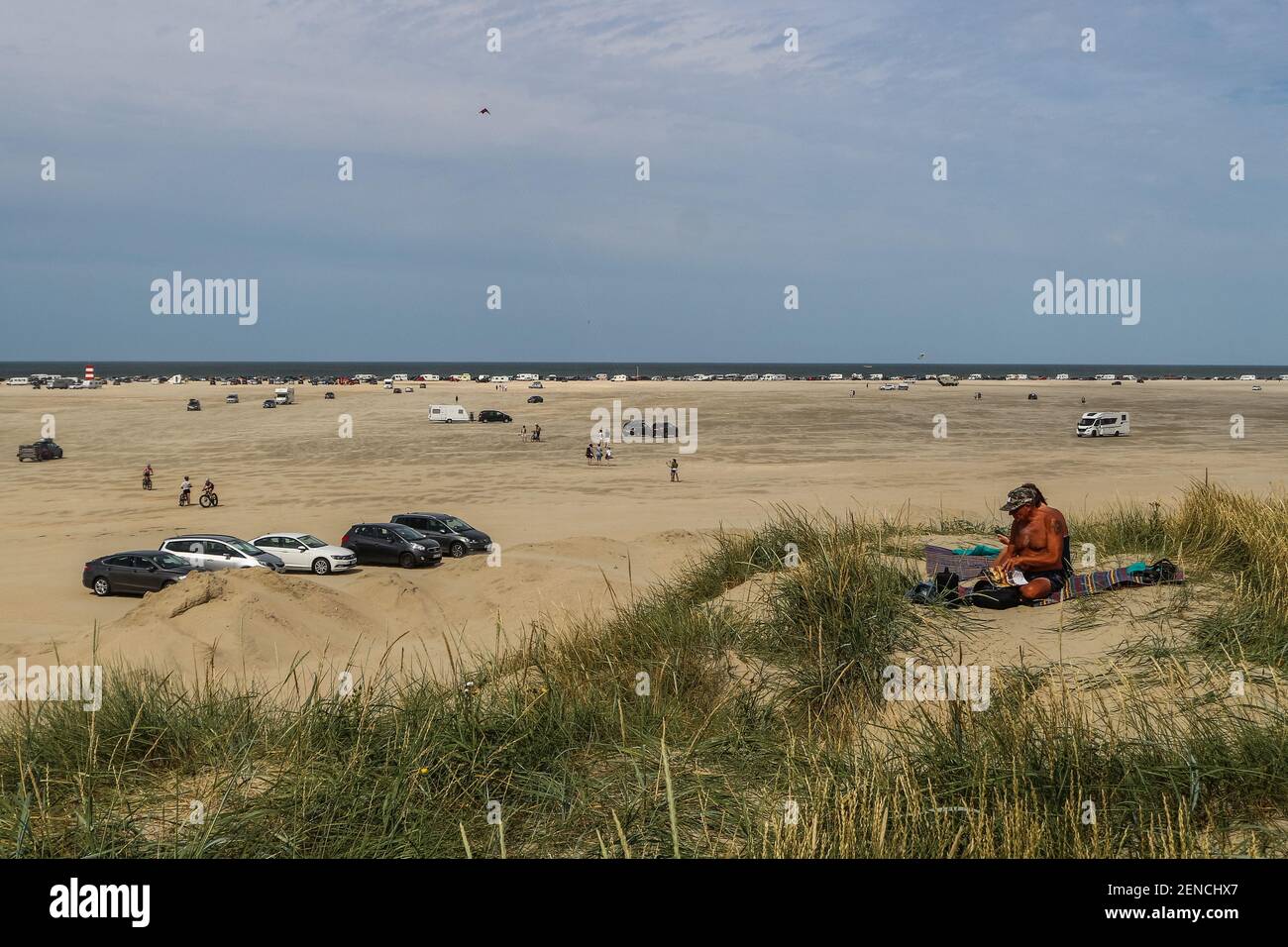 Romo Island, Denmark. 26th, July 2019 Campers, camper vans, RV's ...