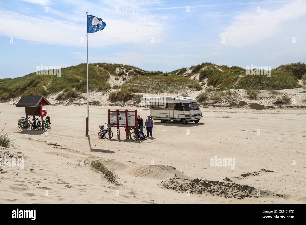 Romo Island, Denmark. 26th, July 2019 Campers, camper vans, RV's ...