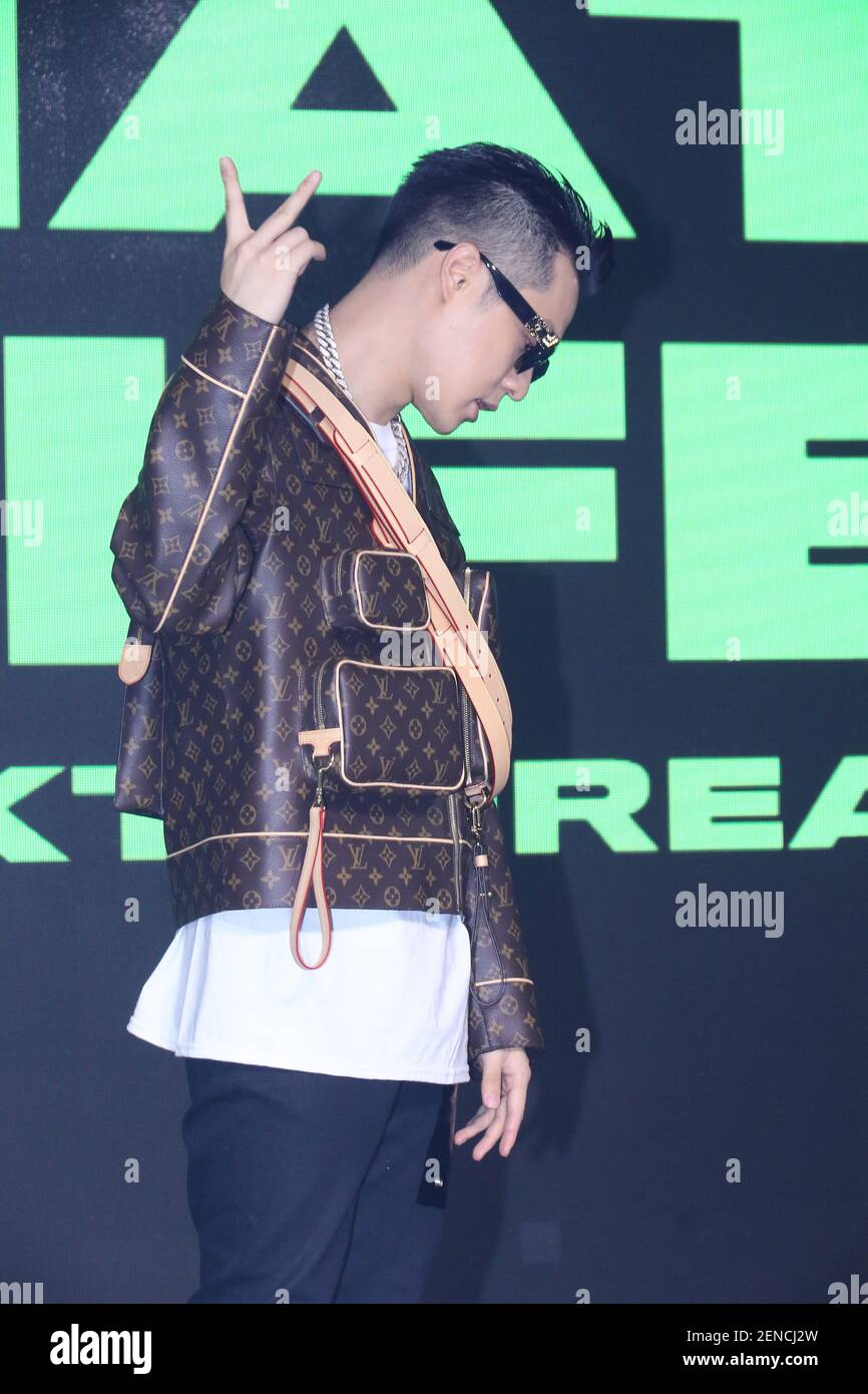 Taiwanese actor and singer Nick Chou attends a fan party for new EP ...