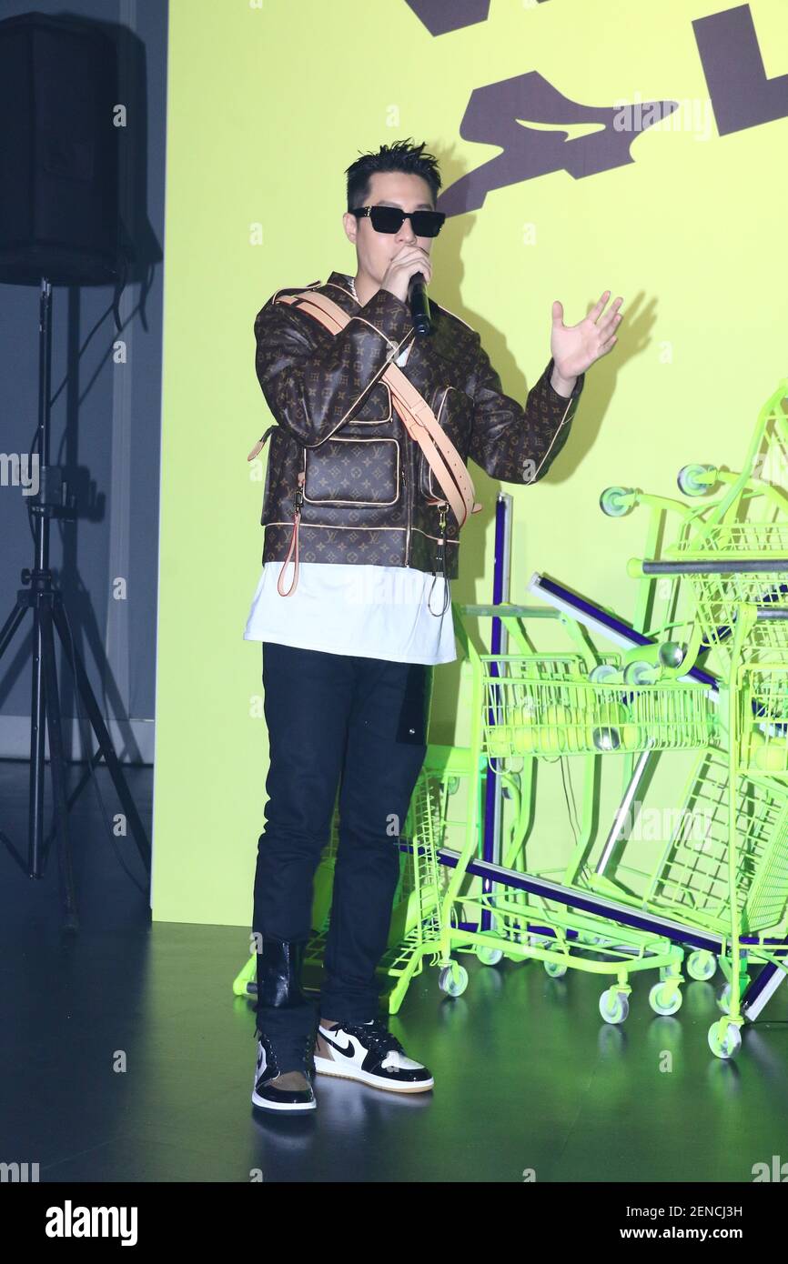 Taiwanese actor and singer Nick Chou attends a fan party for new EP ...