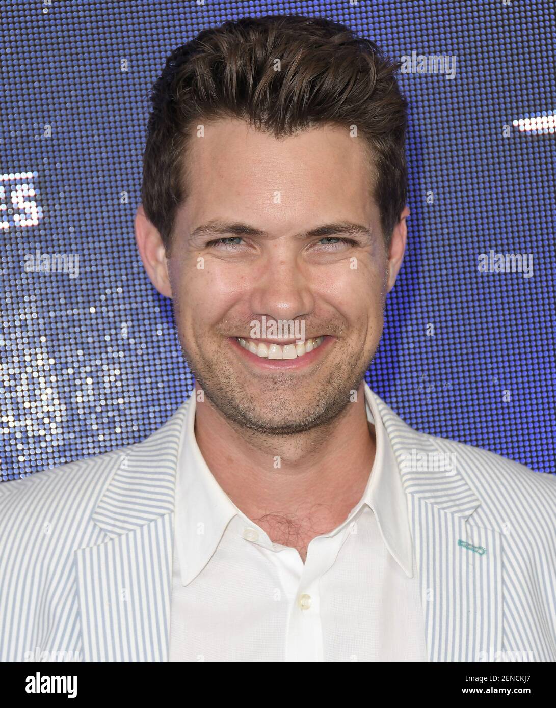Drew Seeley arrives at the Hallmark Channel and Hallmark Movies and ...
