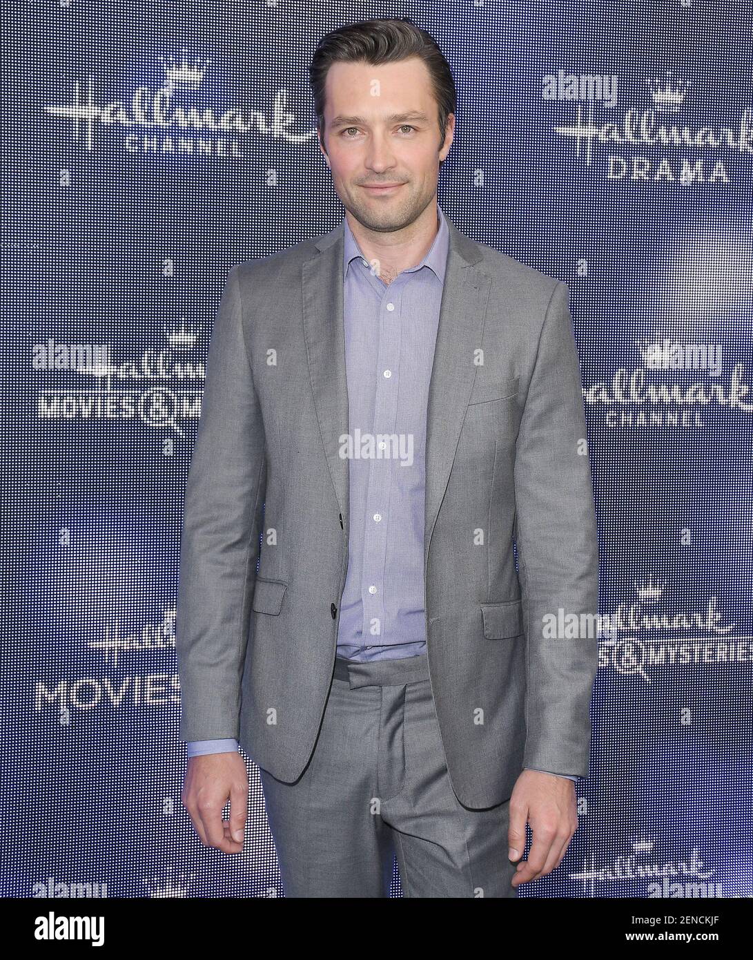 Carlo Marks arrives at the Hallmark Channel and Hallmark Movies and ...