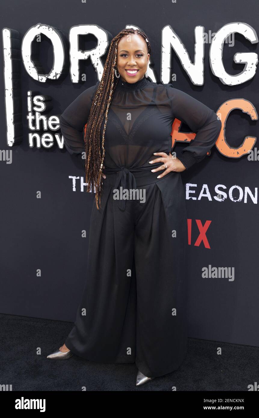 Amanda Stephen attends "Orange Is The New Black" Final Season World ...