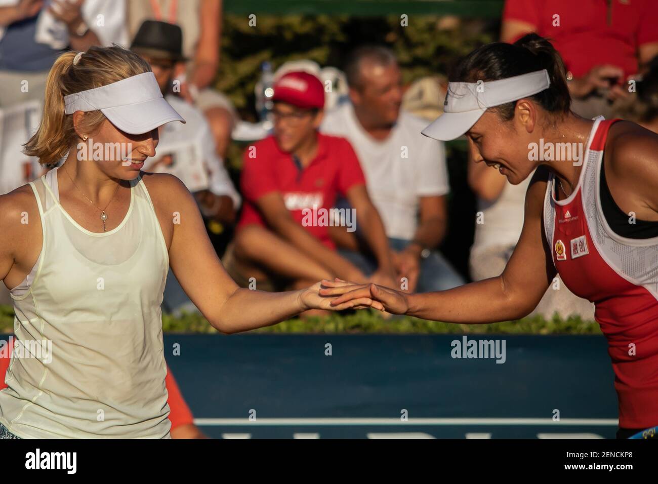 Paula Badosa Gibert during a WTA match of 30° Palermo Ladies Open ...