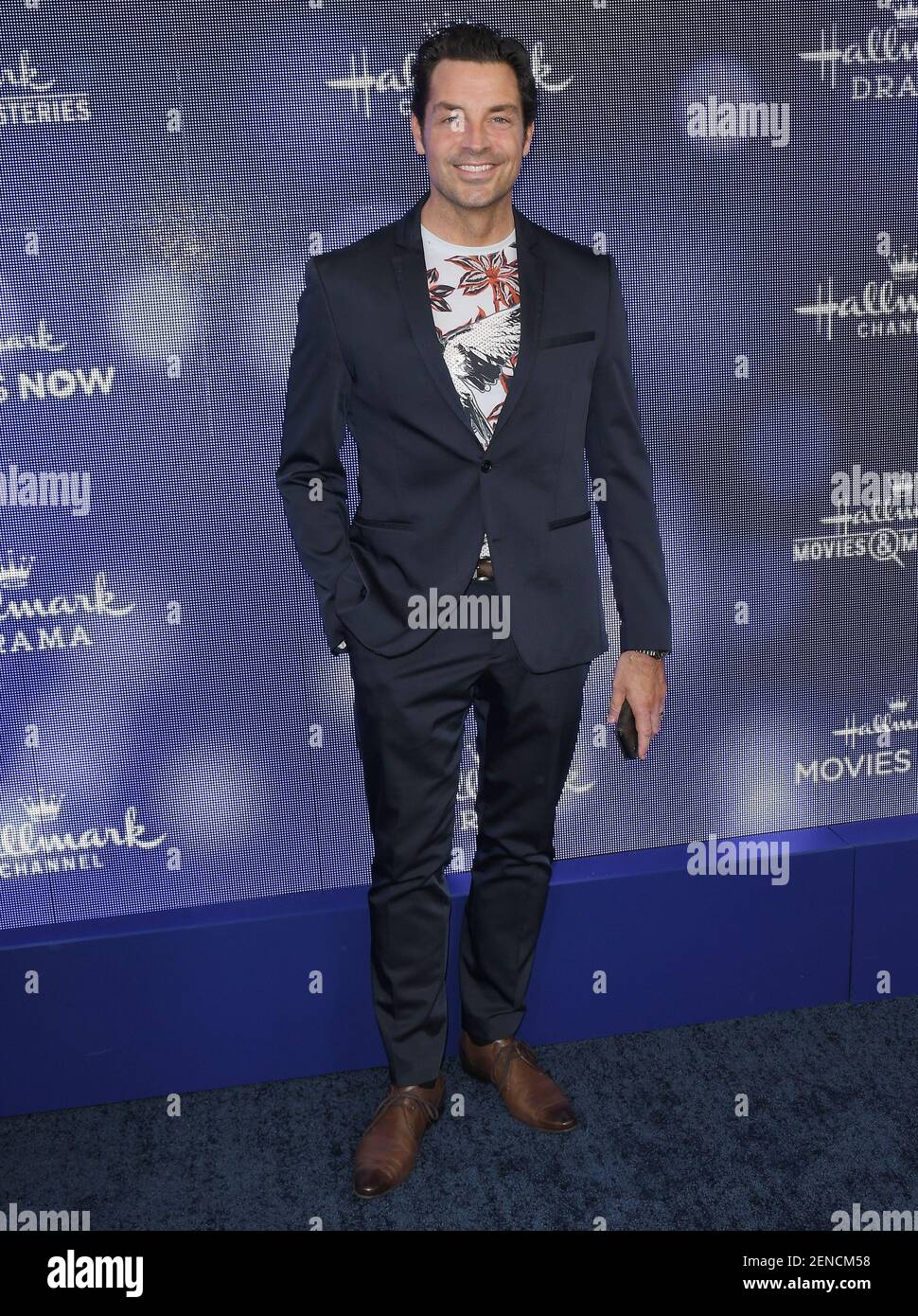 Brennan Elliott arrives at the Hallmark Channel and Hallmark Movies and ...