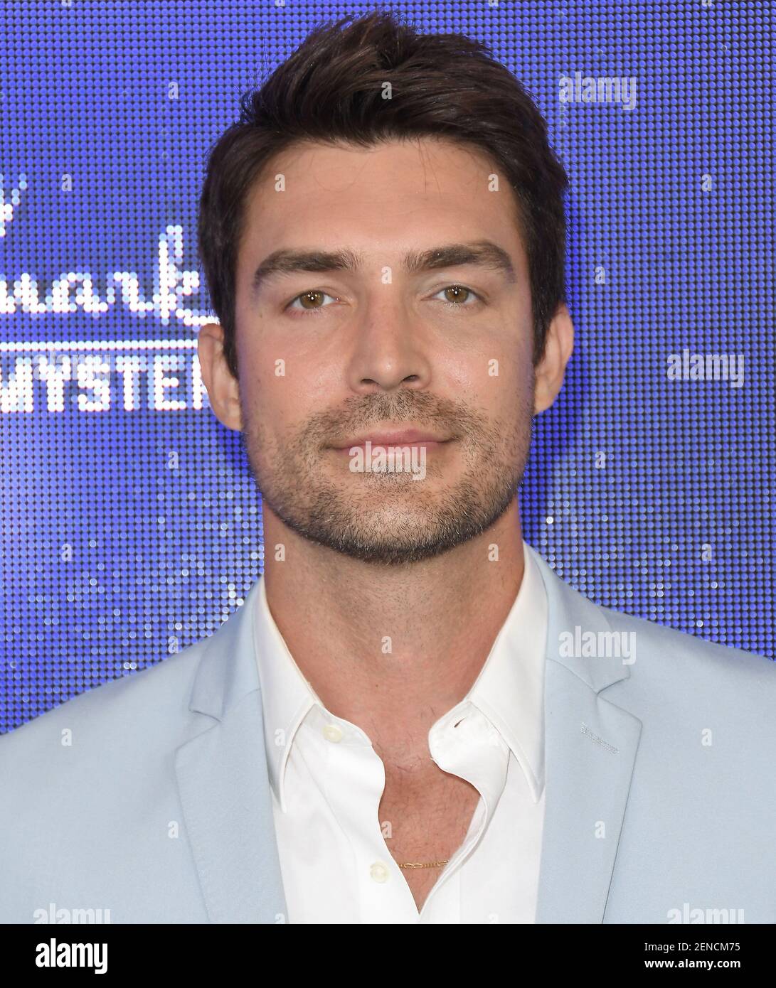 Peter Porte arrives at the Hallmark Channel and Hallmark Movies and ...
