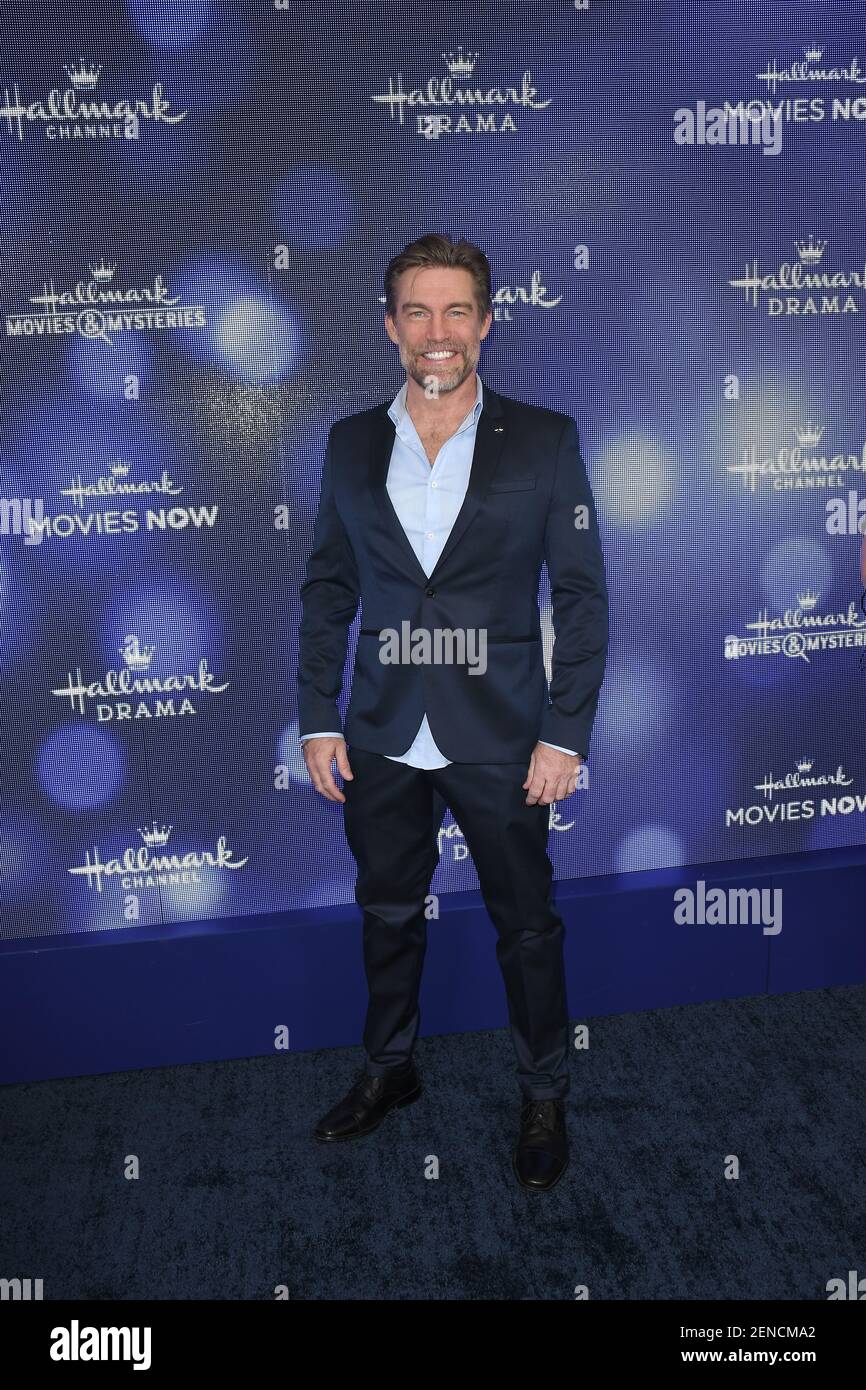 Judson Mills arrives at the Hallmark Channel and Hallmark Movies and ...