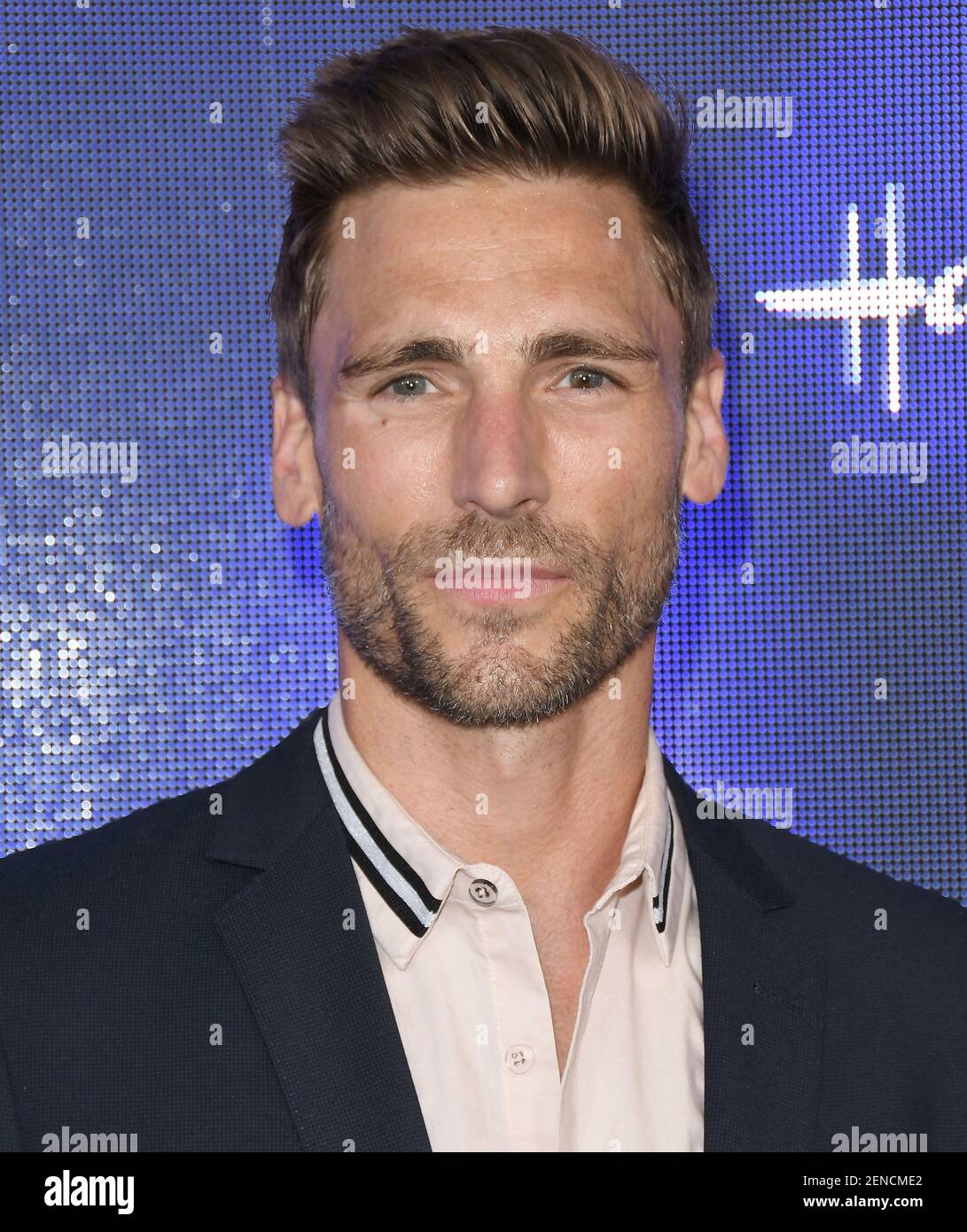 Andrew Walker arrives at the Hallmark Channel and Hallmark Movies and ...