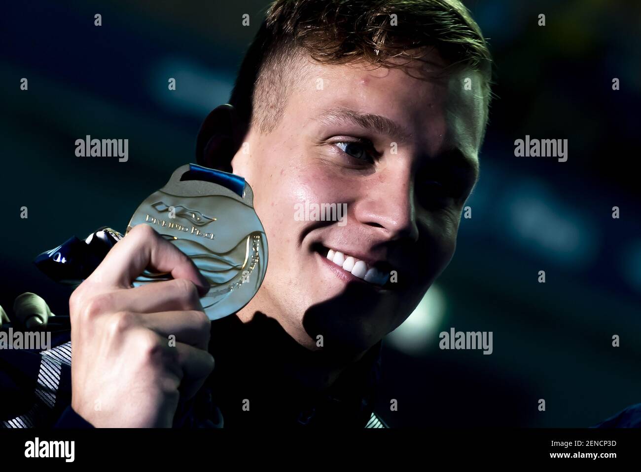 Caeleb dressel medal fina hi-res stock photography and images - Alamy