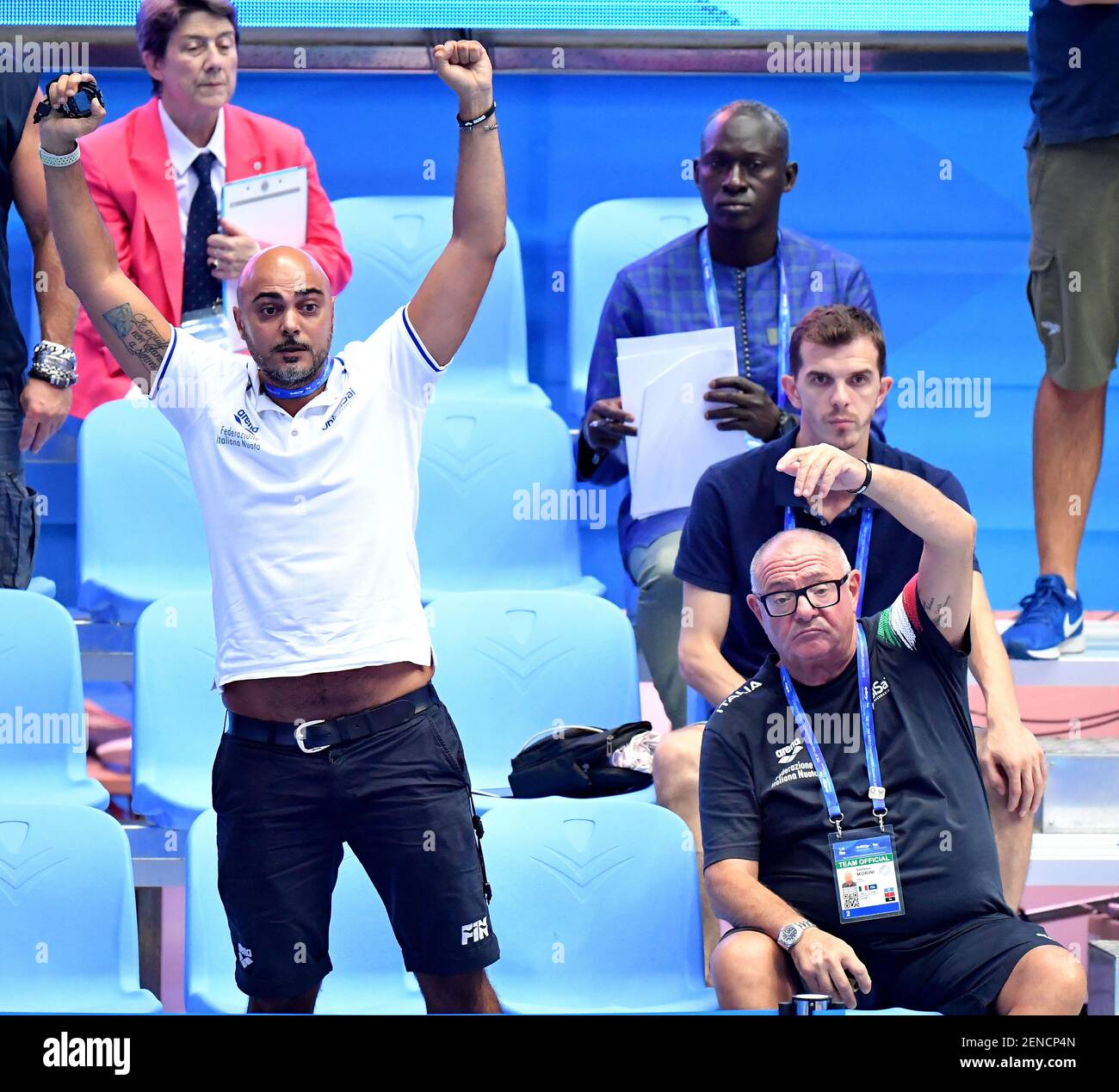 Christian Minotti, Stefano Morini Women's 800m Freestyle Final Gwangju ...