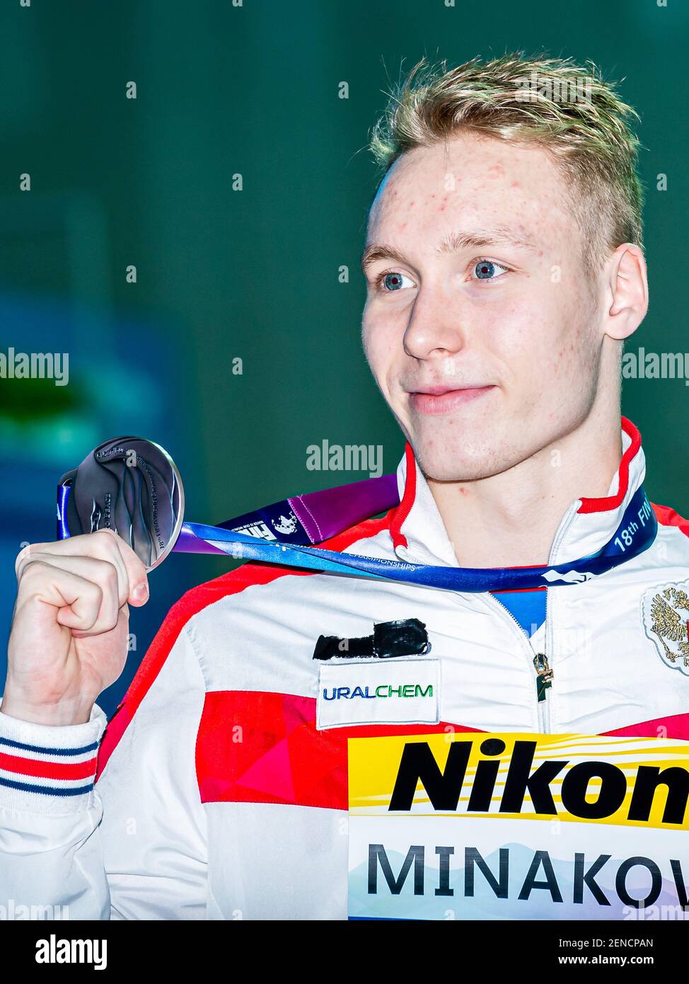 MINAKOV Andrei RUS RUSSIA Silver Medal Gwangju South Korea 27/07/2019 ...