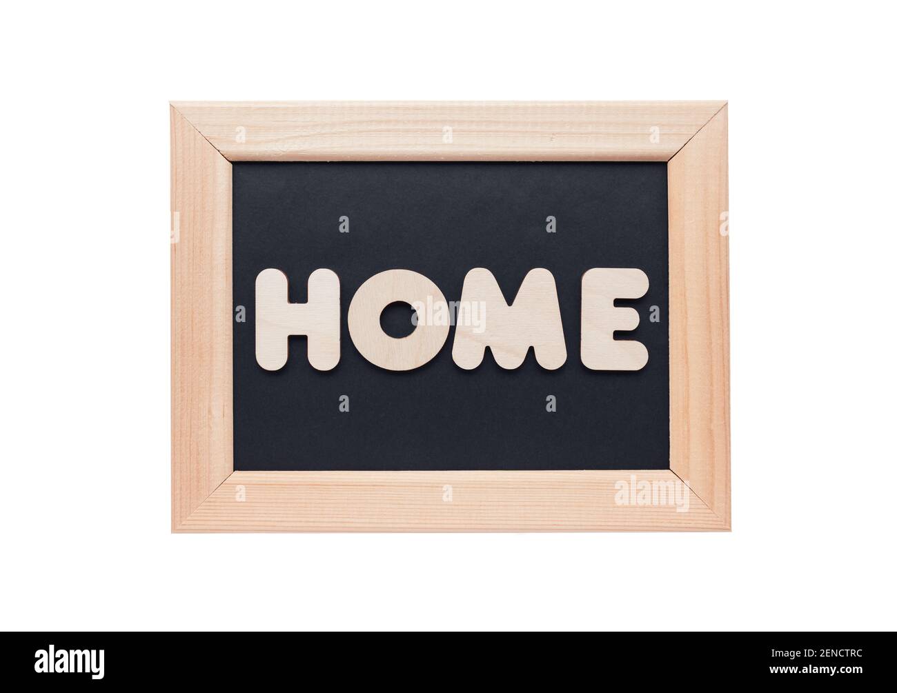 Word HOME made from wooden letters. The concept of the importance of ...