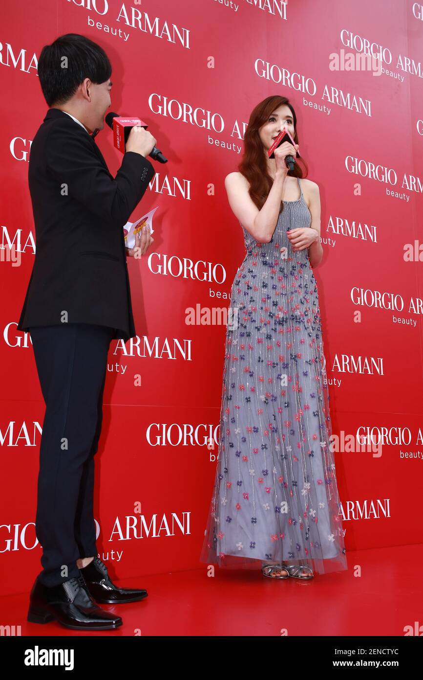 Taiwanese model and actress Lin Chi-ling attends a promotional event ...