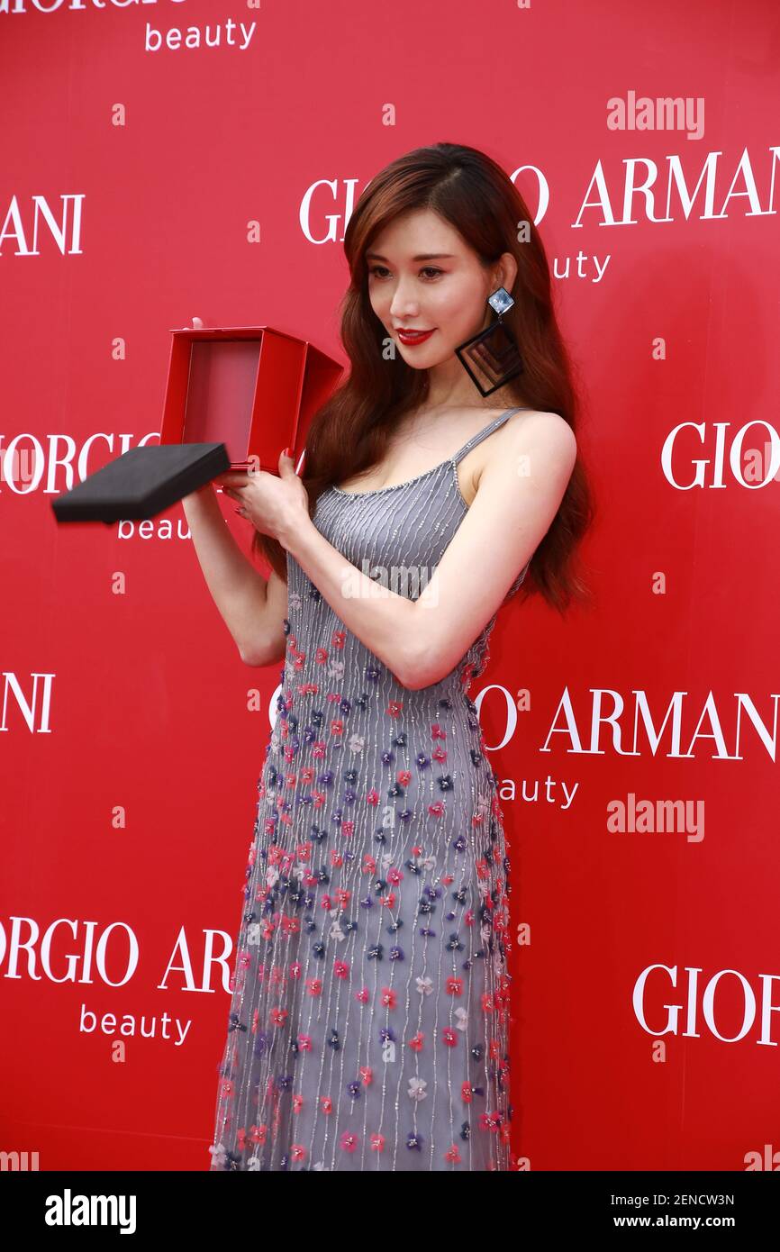 Taiwanese model and actress Lin Chi-ling attends a promotional event ...