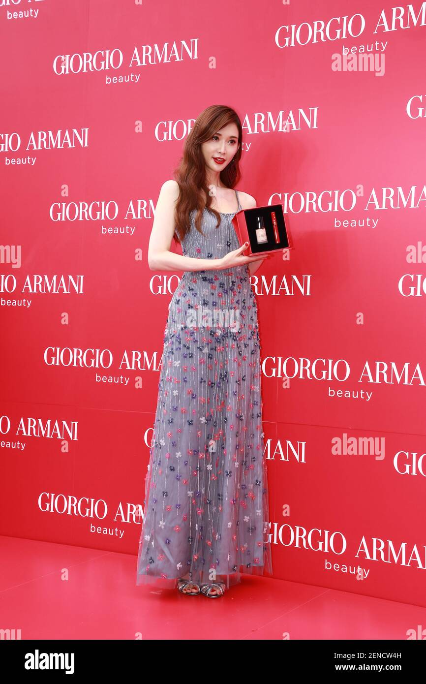 Taiwanese model and actress Lin Chi-ling attends a promotional event ...