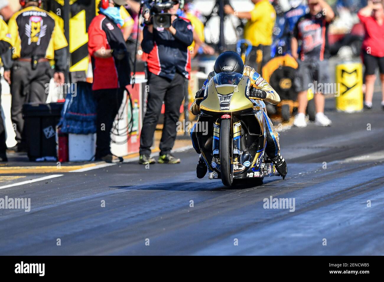 July 27, 2019: Cory Reed launches his bike at the start of his pro ...