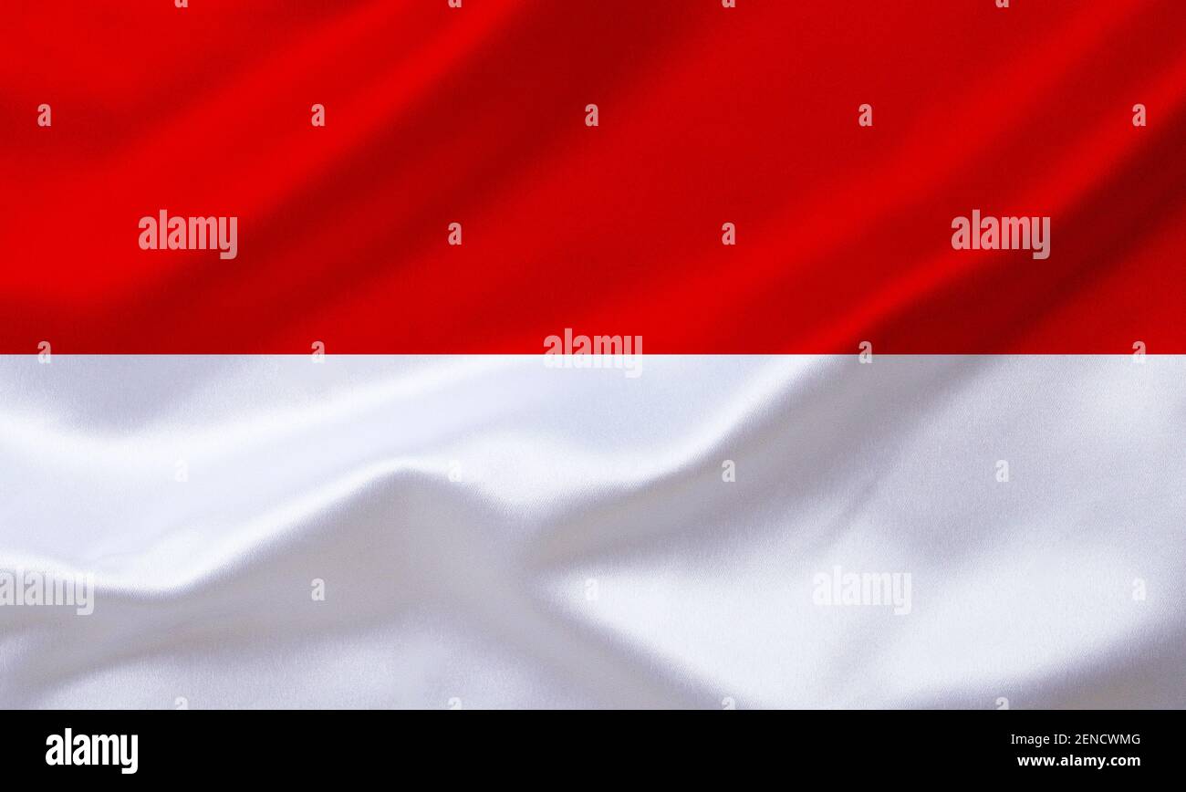 Die Flagge von Hessen, Landesflagge Stock Photo - Alamy