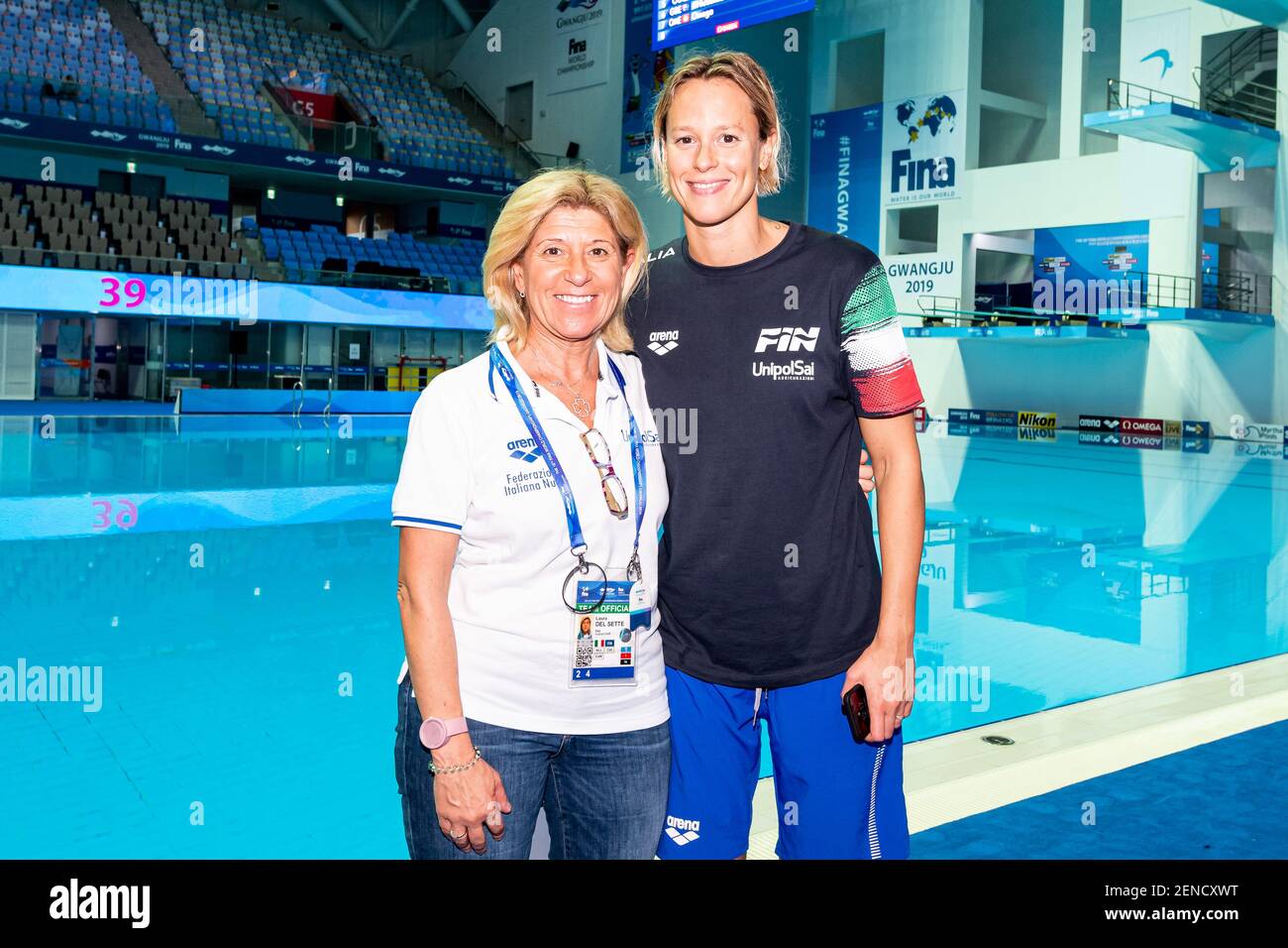 Squadra Italia Nuoto 2019, Team Italy Swimming 2019 Gwangju Laura Del ...