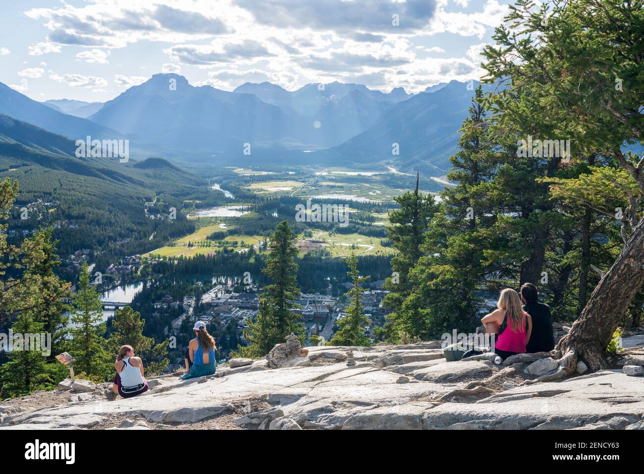 Sunshine mountain banff hi-res stock photography and images - Alamy