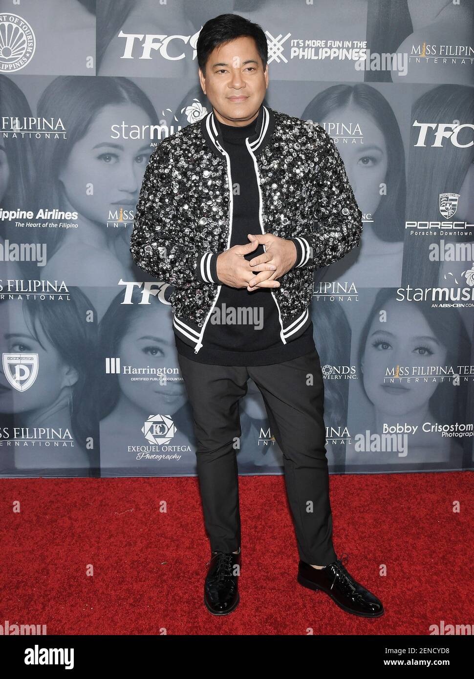 Martin Nievera arrives at the 2019 Miss Filipina International held at ...