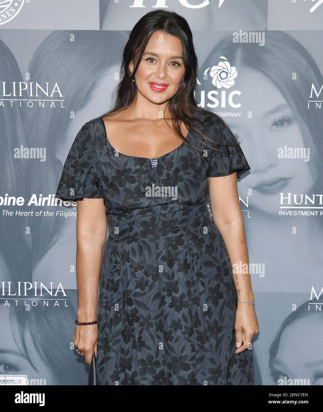 Jaime Kailani Bayot arrives at the 2019 Miss Filipina International ...