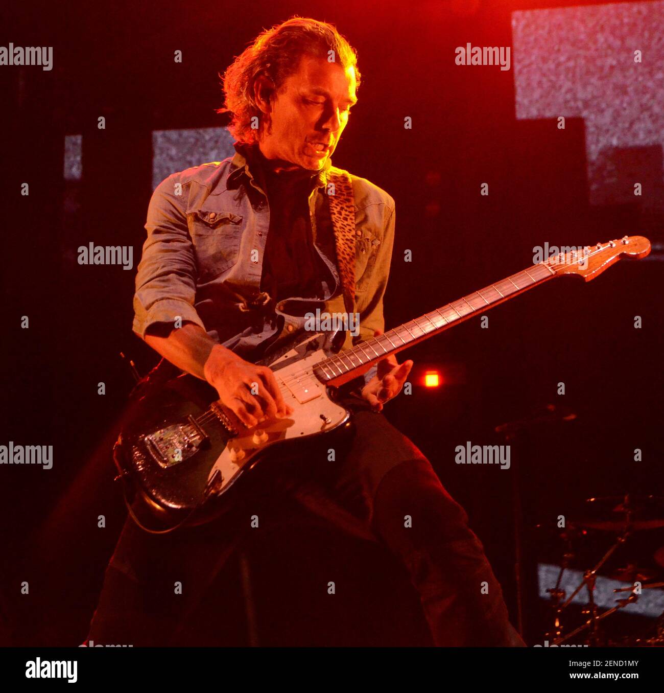 July 26, 2019: Lead singer Gavin Rossdale of the band Bush performs ...
