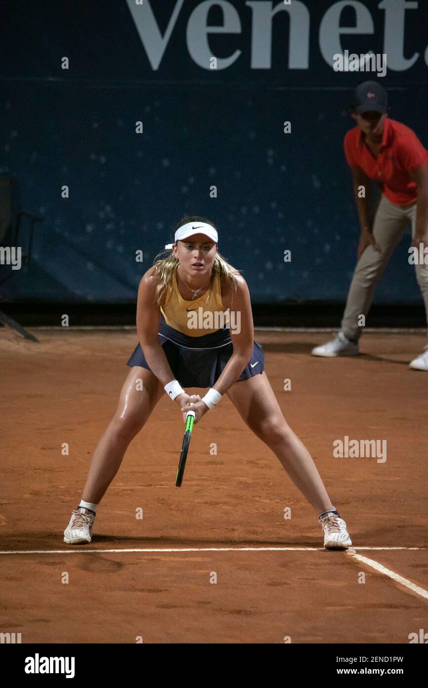 Paula Badosa during a WTA semifinal match of 30° Palermo Ladies Open ...
