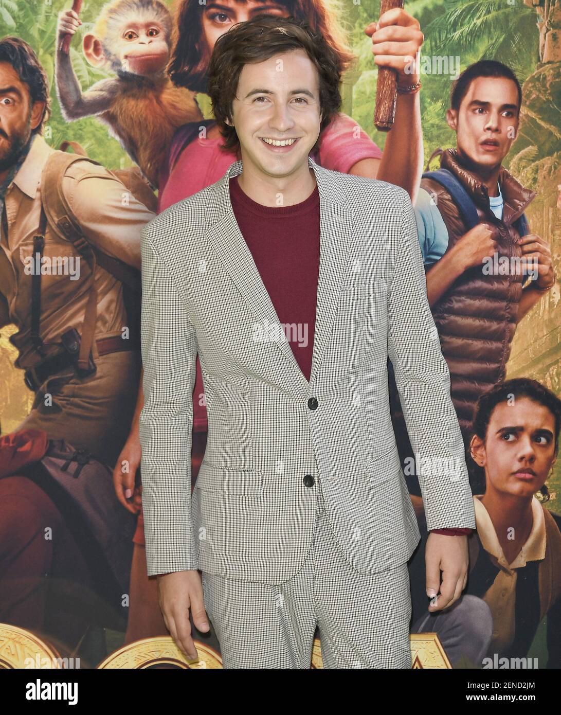 Nicholas Coombe arrives at the Paramount Pictures' DORA AND THE LOST ...