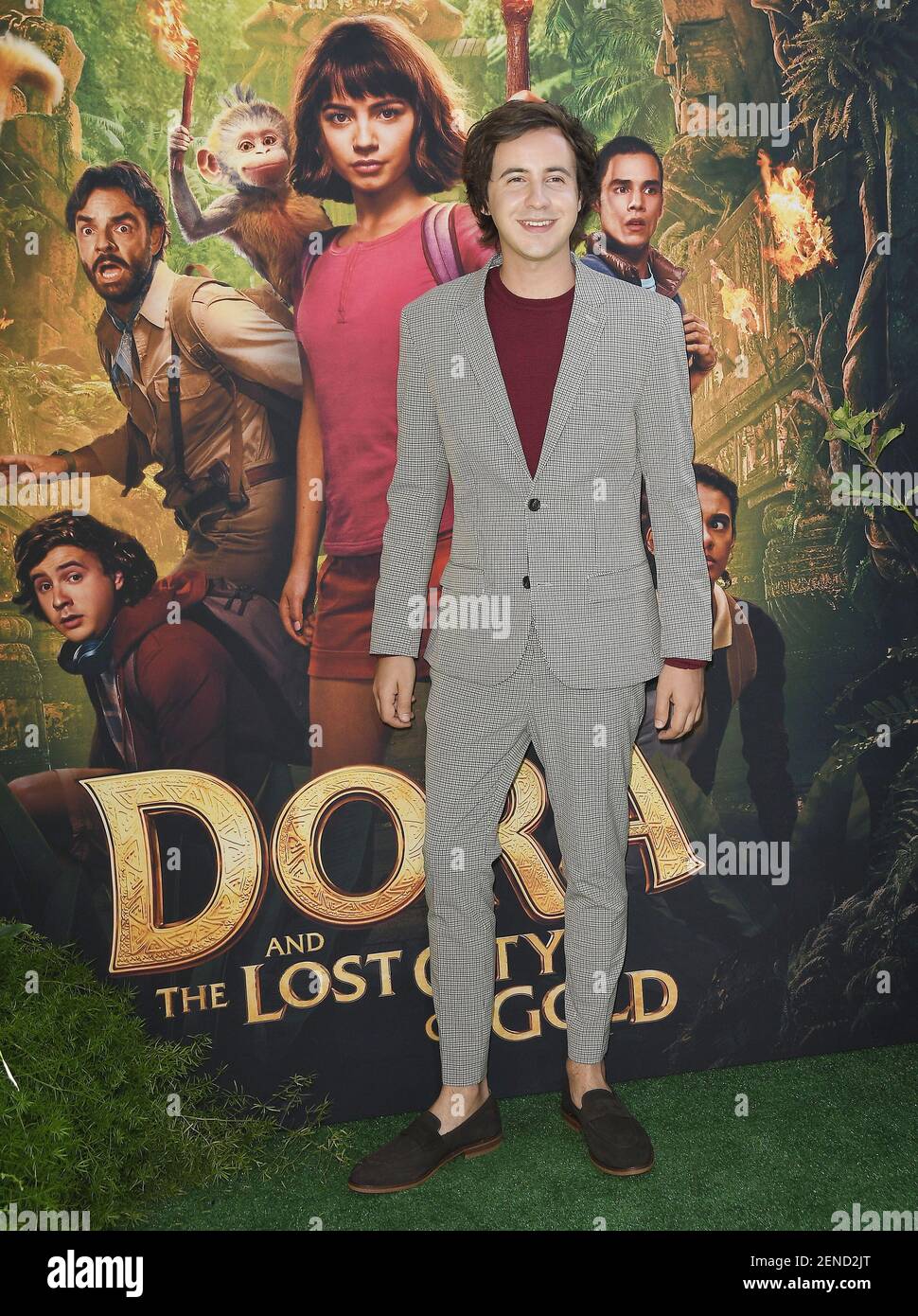 Nicholas Coombe arrives at the Paramount Pictures' DORA AND THE LOST ...