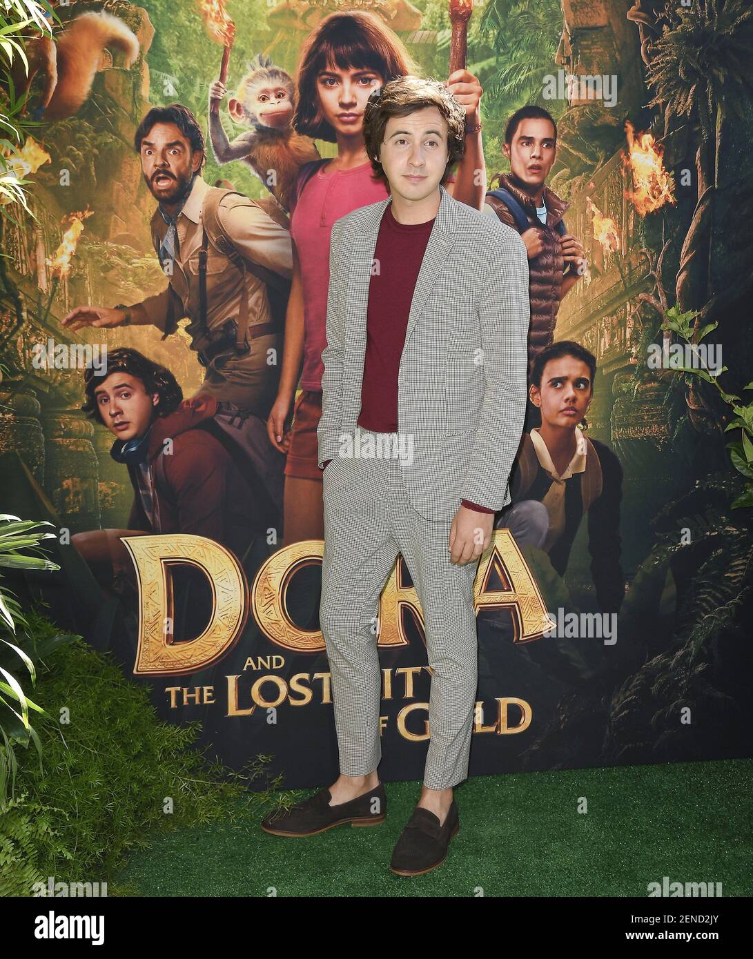 Nicholas Coombe arrives at the Paramount Pictures' DORA AND THE LOST ...