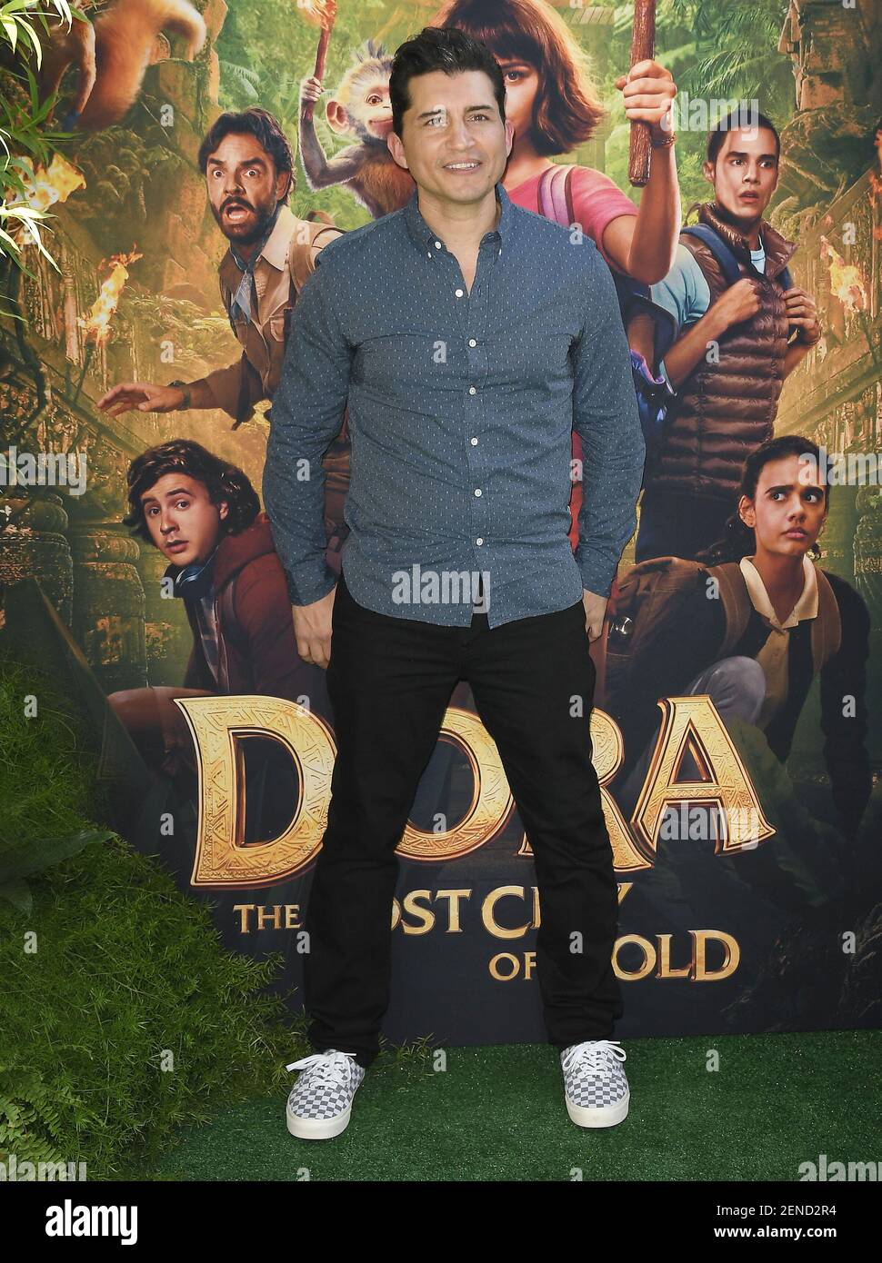 Joey Vieira arrives at the Paramount Pictures' DORA AND THE LOST CITY ...
