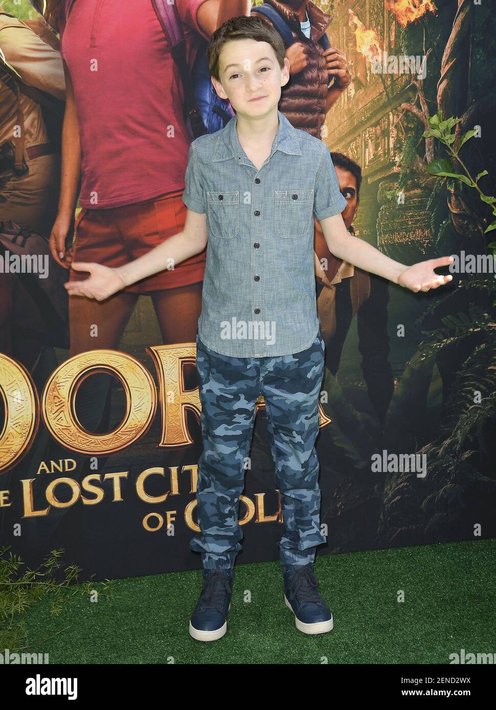 Jason Maybaum arrives at the Paramount Pictures' DORA AND THE LOST CITY ...