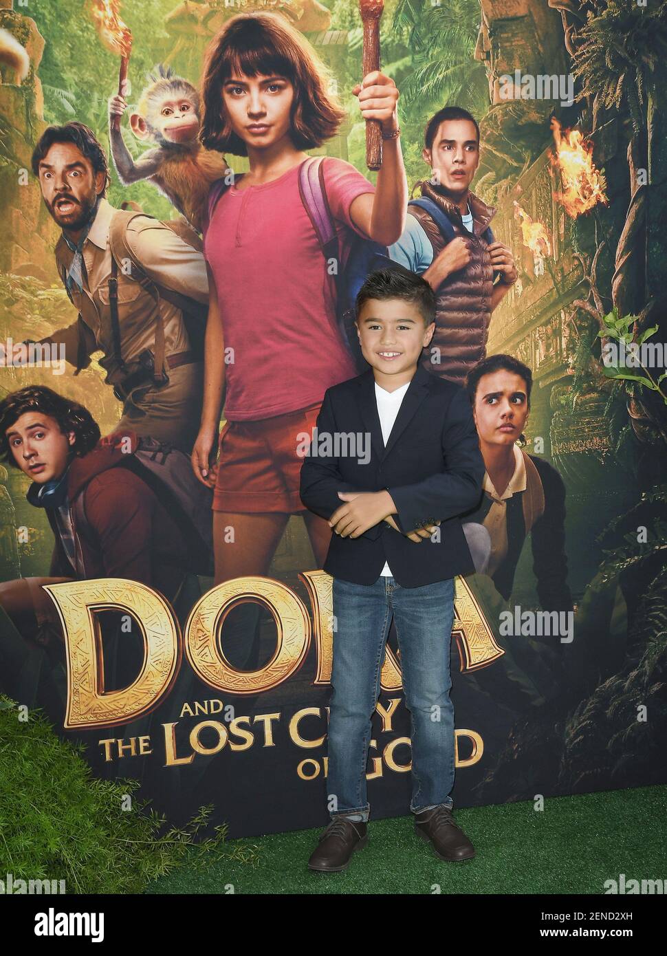 David Miranda arrives at the Paramount Pictures' DORA AND THE LOST CITY ...